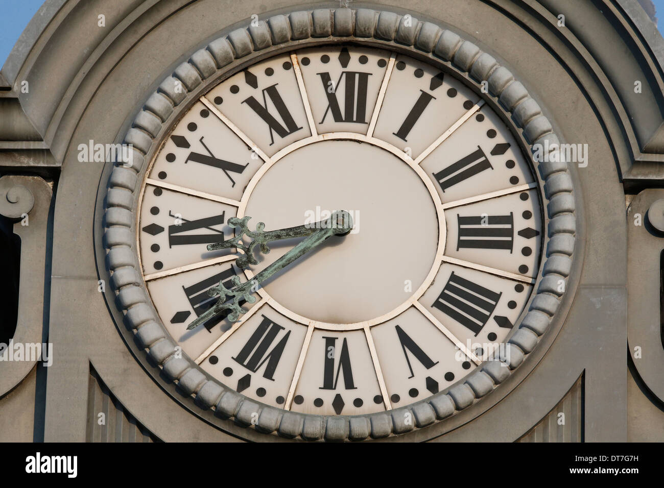 Town council clock tower Stock Photo - Alamy