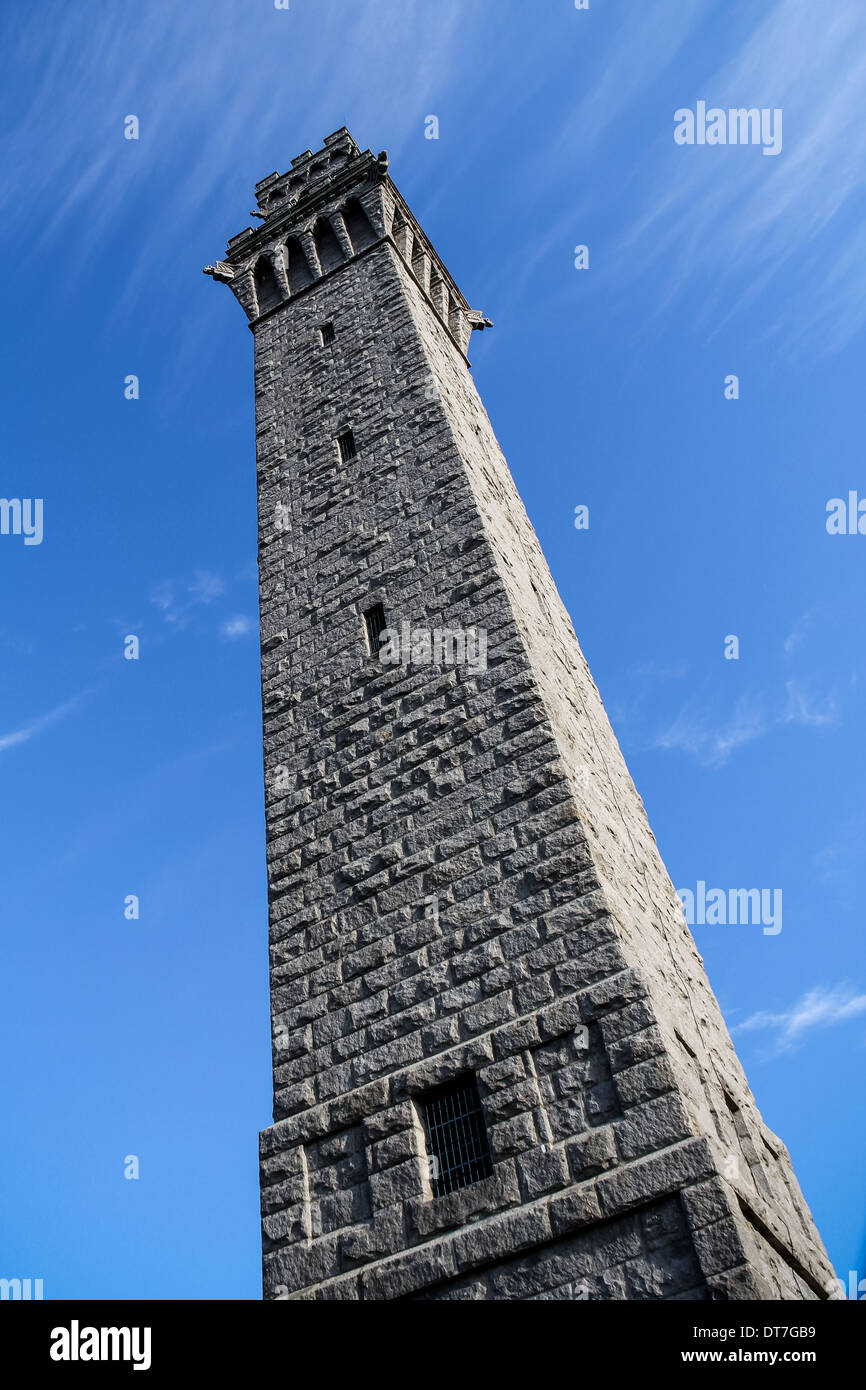 Pilgrim monument tower provincetown cape hi-res stock photography and ...