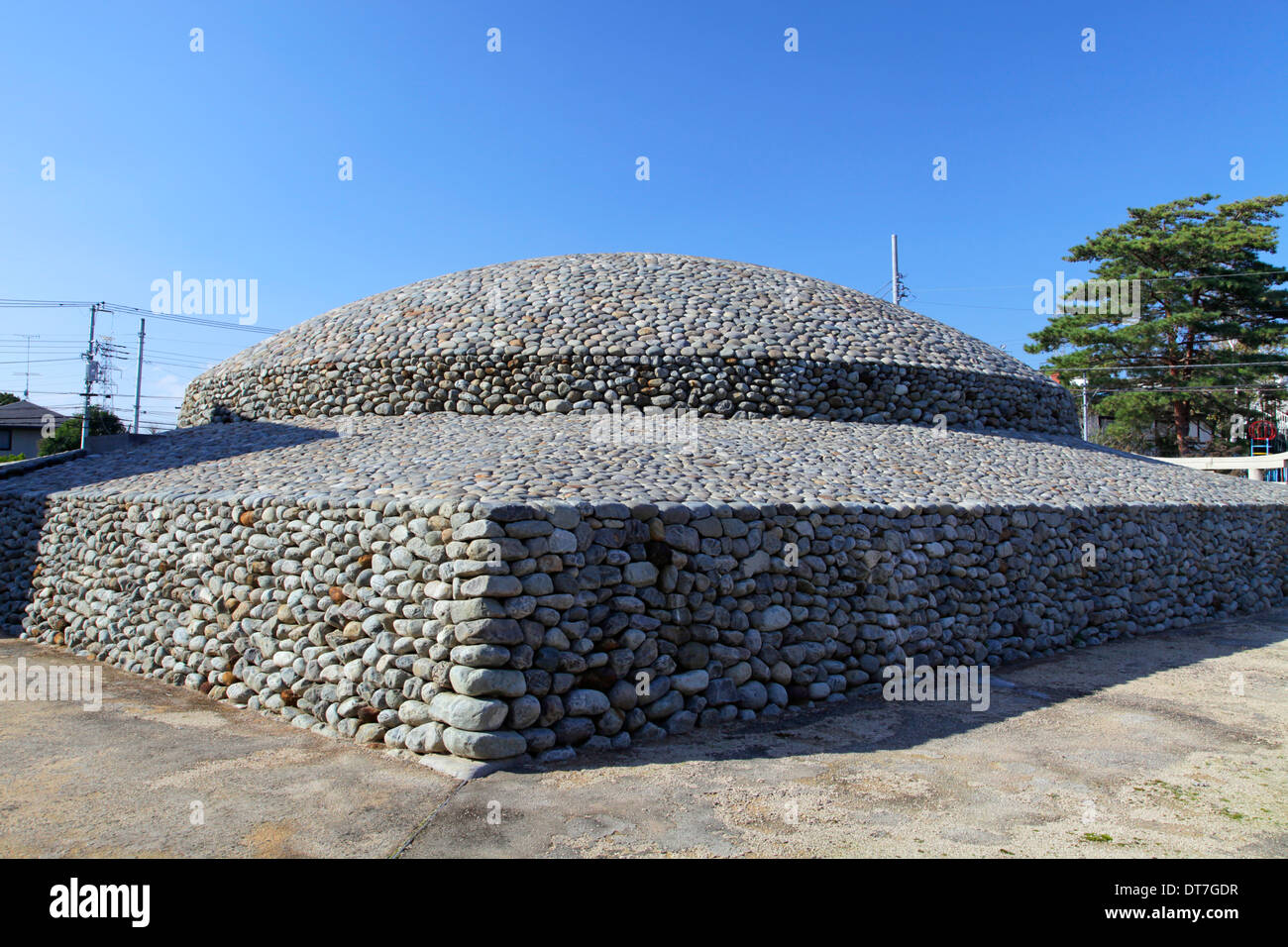 Musashi Fuchu Kumano Jinja Kofun Ancient Tomb Tokyo Japan Stock Photo ...