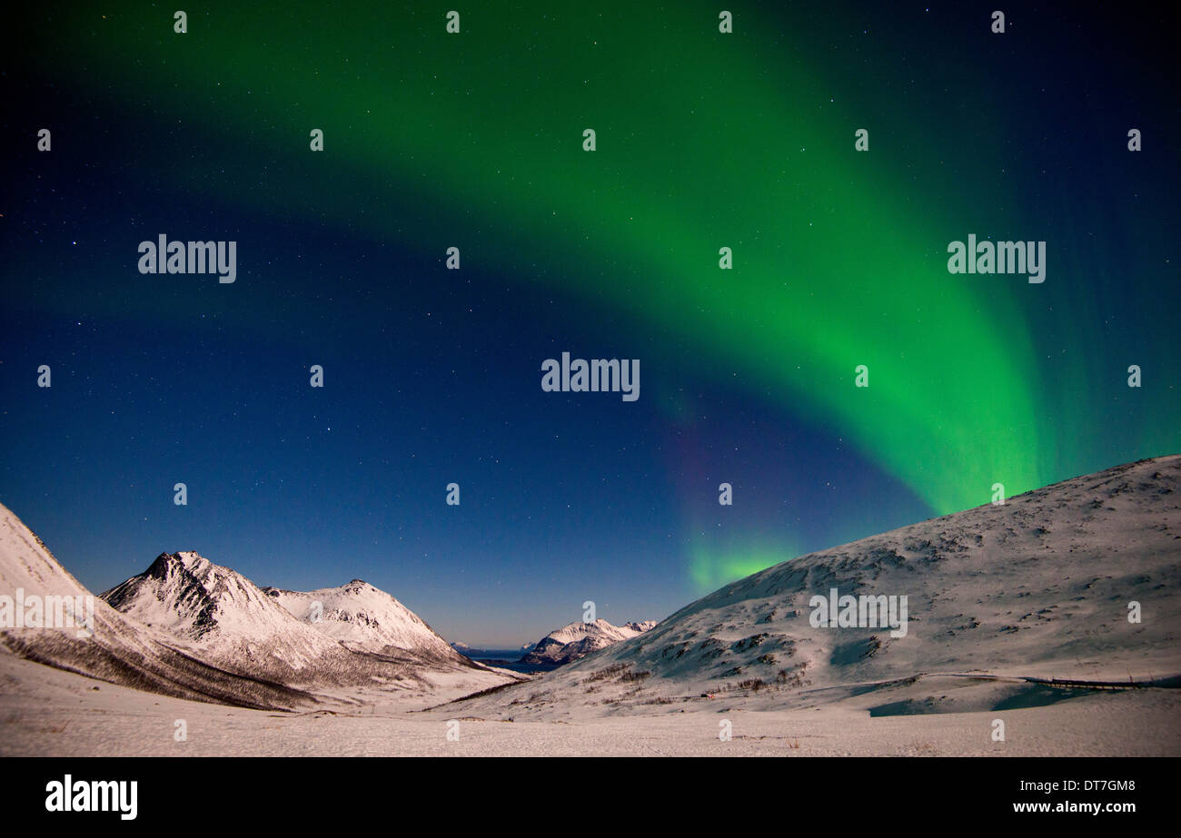 Northern lights tromso city hi-res stock photography and images - Alamy