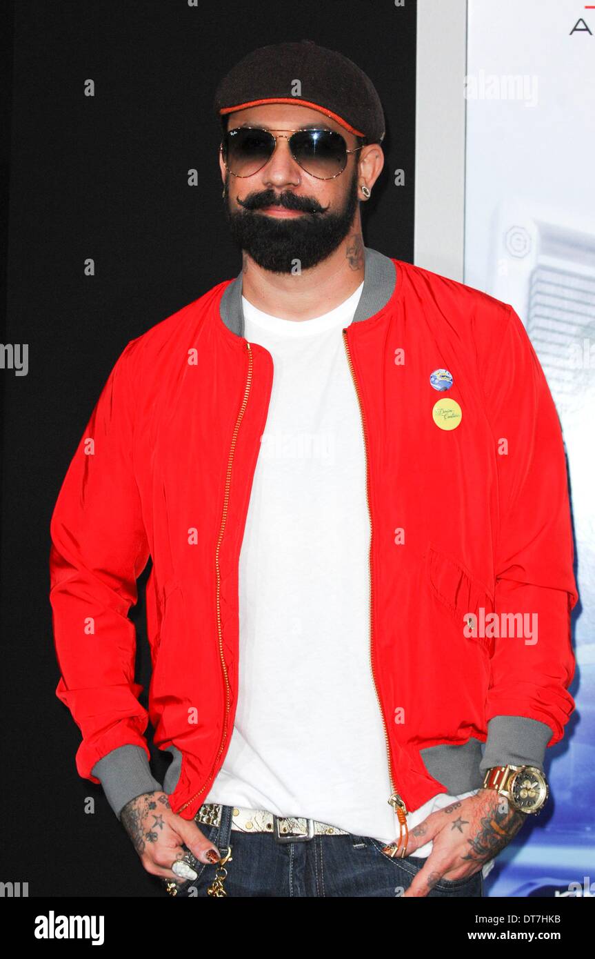 Los Angeles, CA, USA. 10th Feb, 2014. A.J. Mclean at arrivals for ...