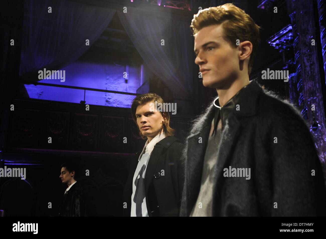 New York, NY, USA. 10th Feb, 2014. Model in attendance for Ricardo Seco ...