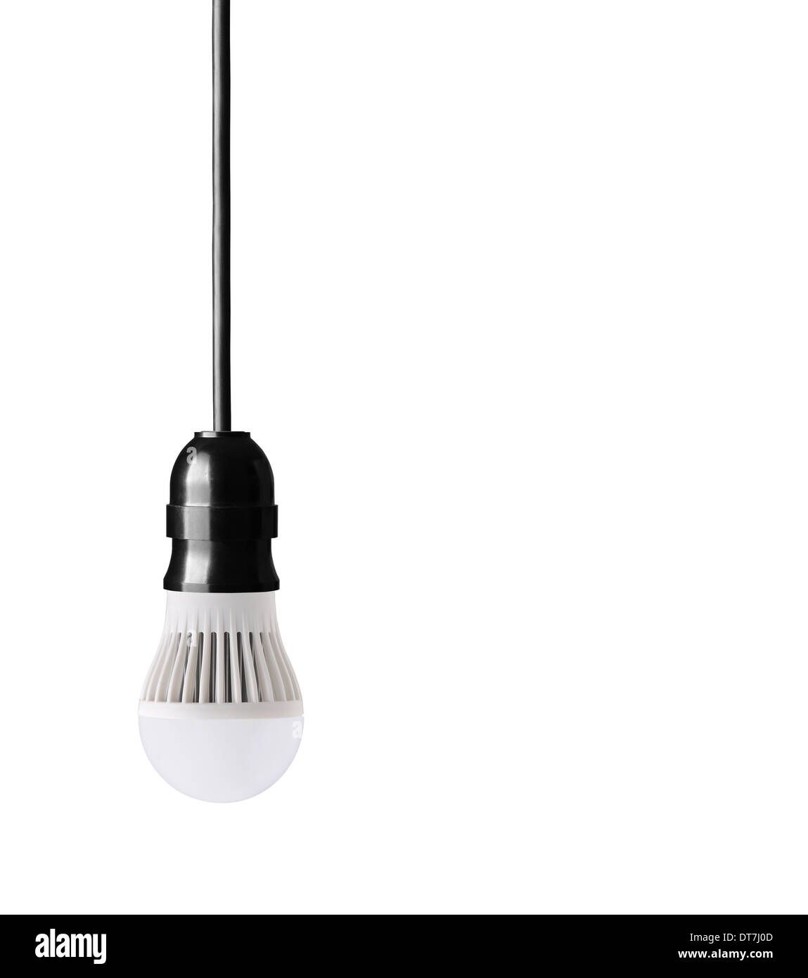 LED light bulb isolated on white background Stock Photo - Alamy