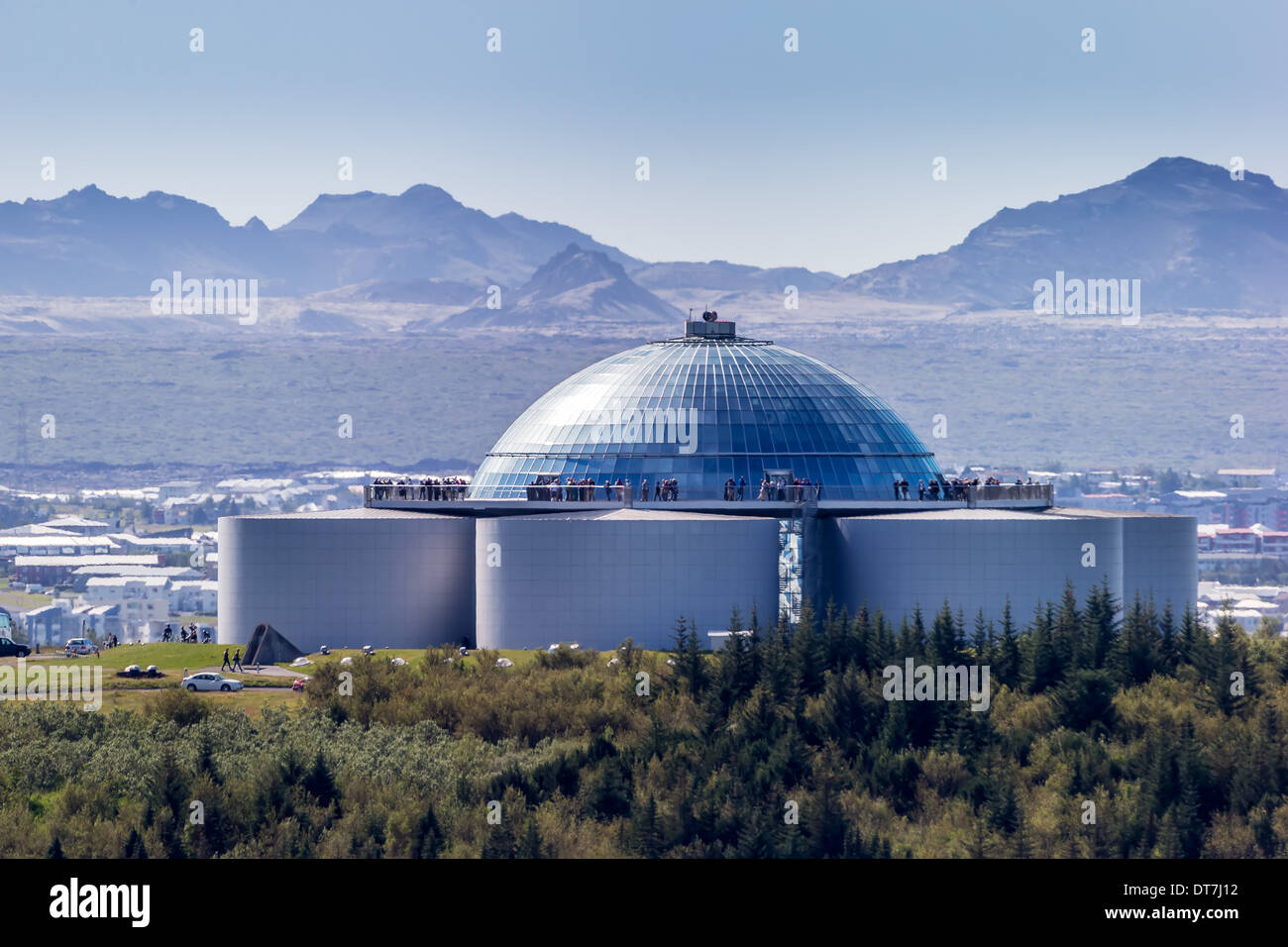 The Pearl (Perlan-Icelandic) Reykjavik, Iceland Stock Photo - Alamy