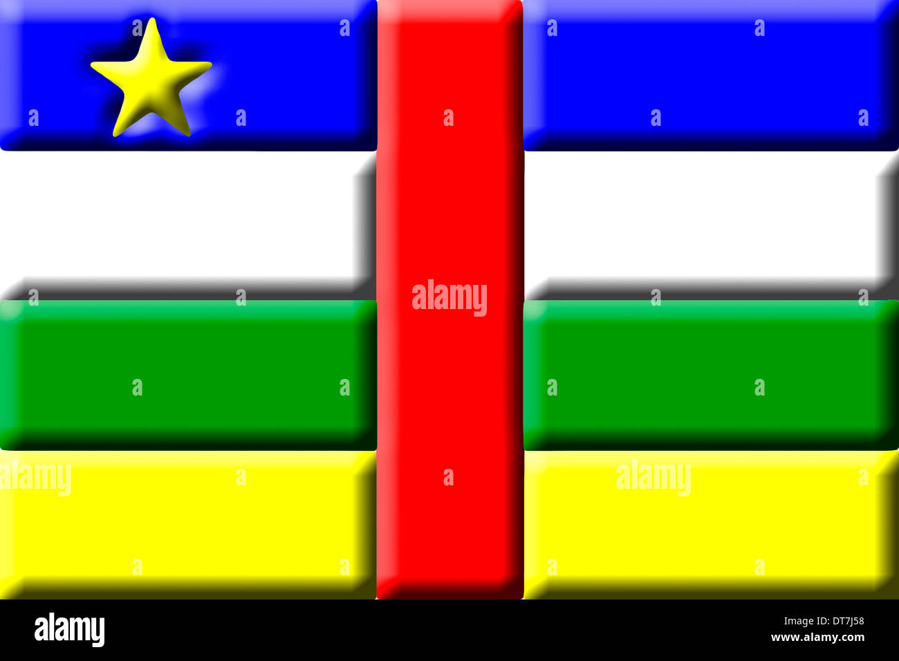Central africa republic flag hi-res stock photography and images - Alamy
