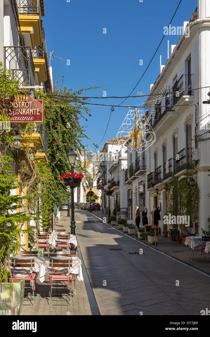 Marbella street hi-res stock photography and images - Alamy