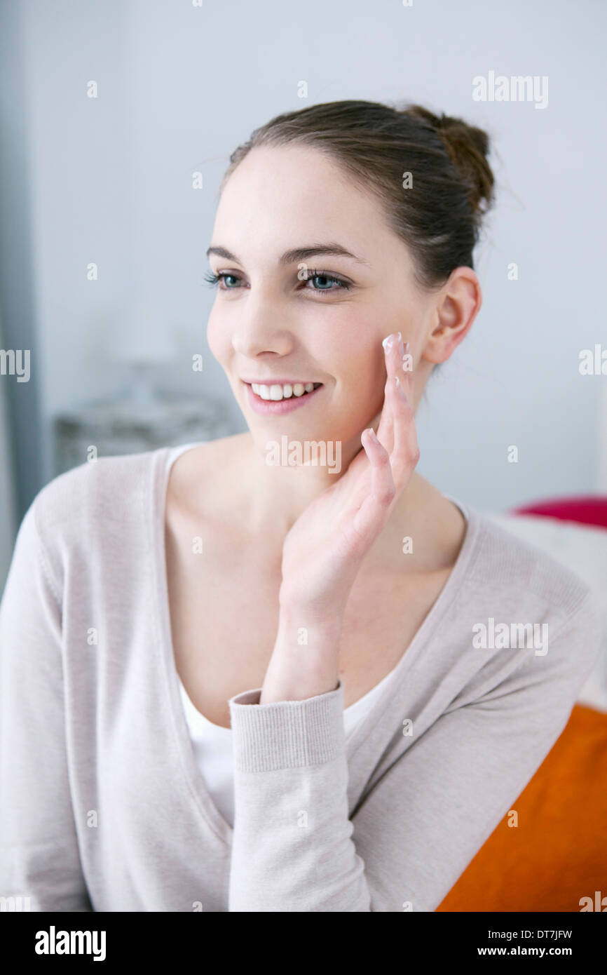 FACE CARE, WOMAN Stock Photo - Alamy
