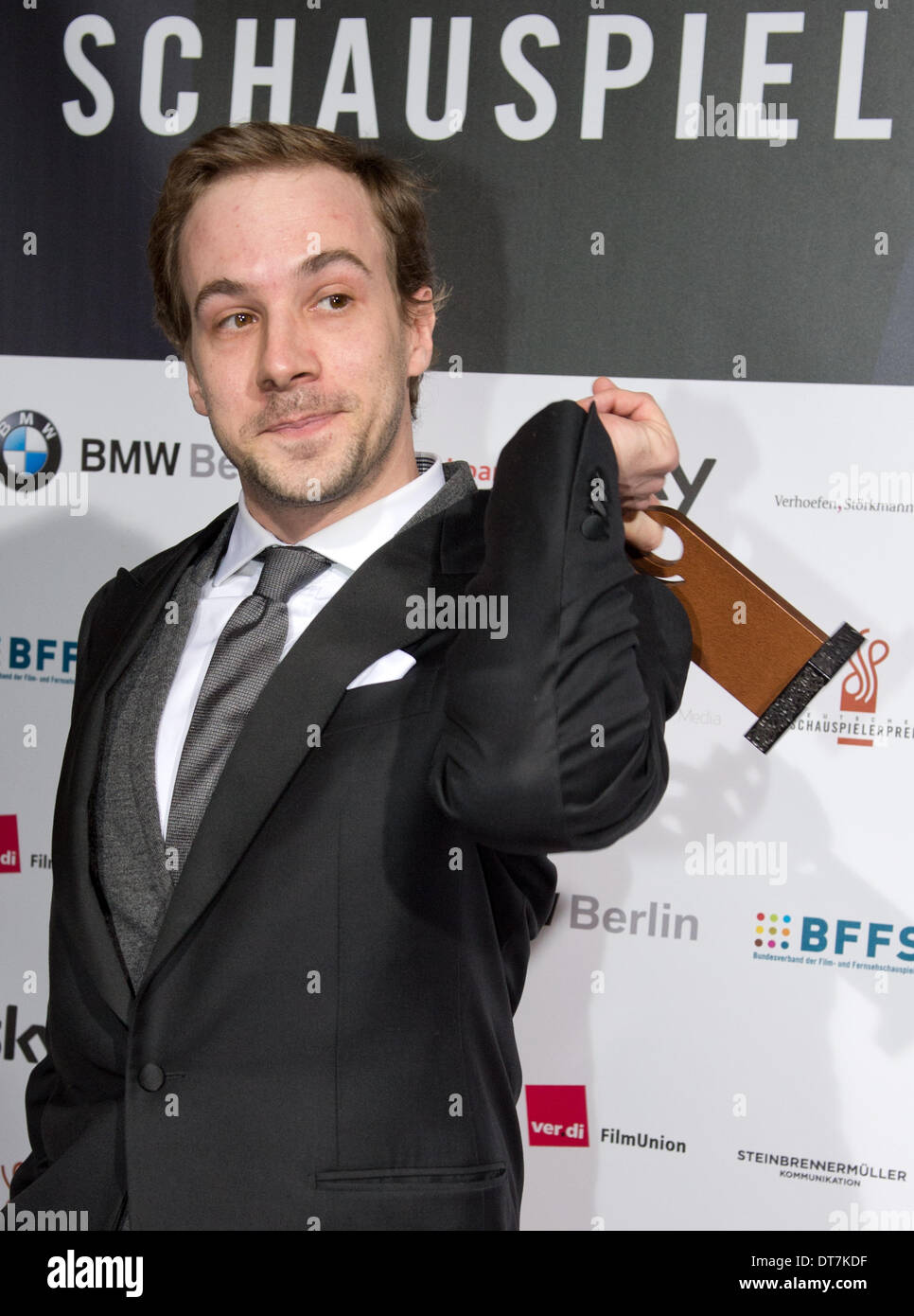 Berlin, Germany. 11th Feb, 2014. Austrian actor Florian Teichtmeister ...