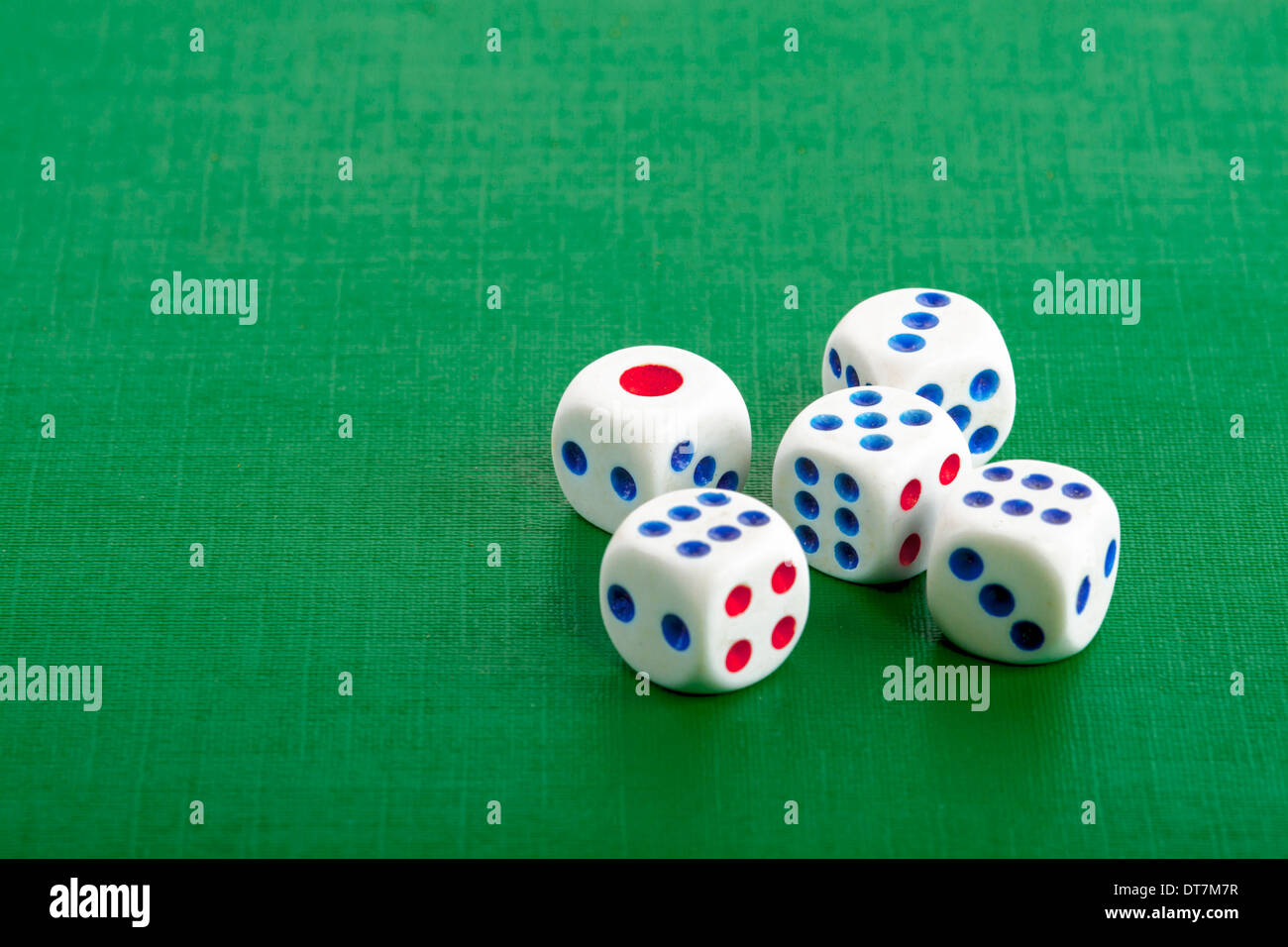 Number on dice hi-res stock photography and images - Alamy