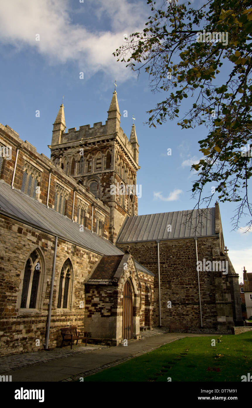 Wimborne minster church hi-res stock photography and images - Alamy