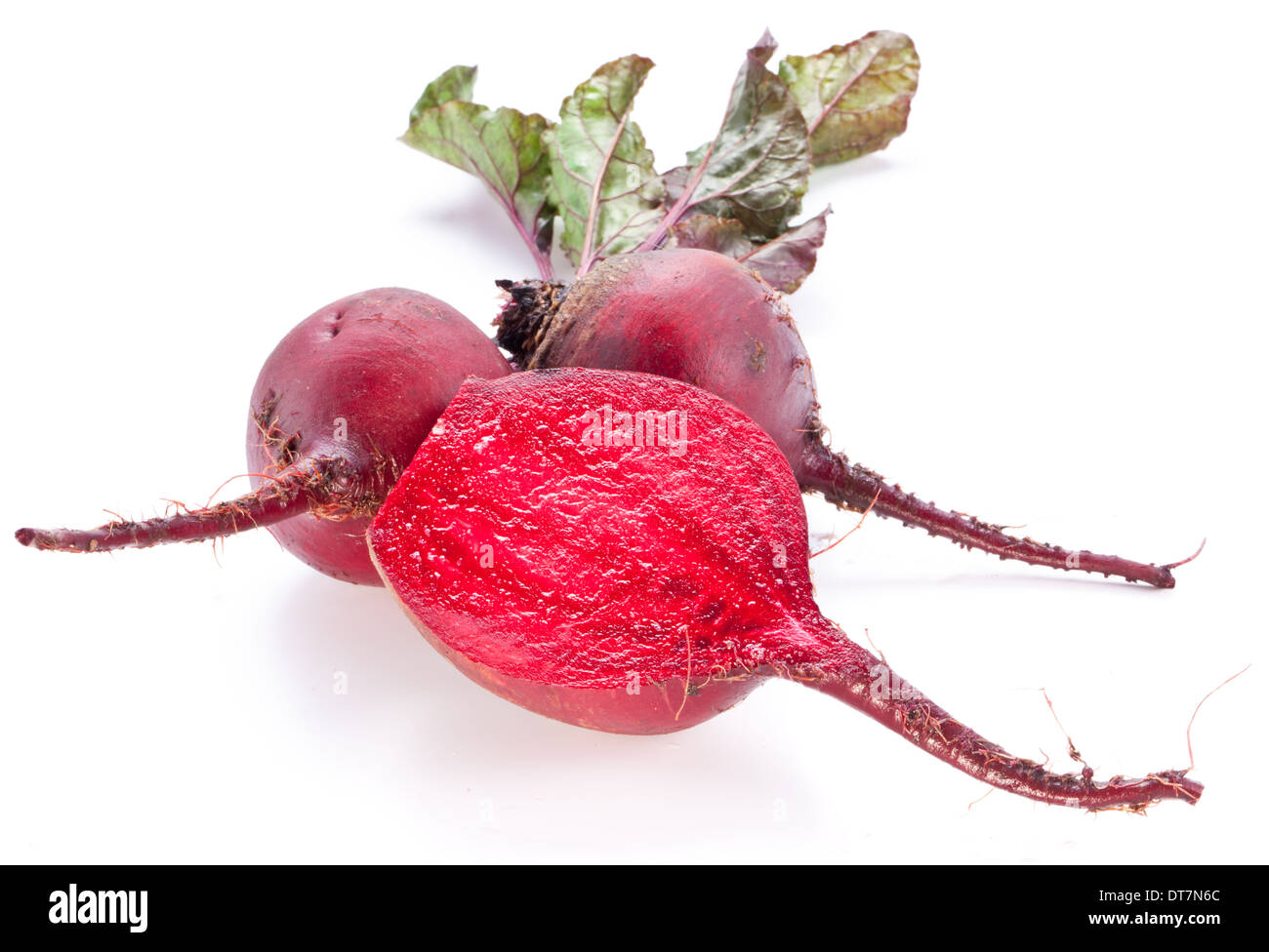 Beet roots isolated on white background Stock Photo - Alamy