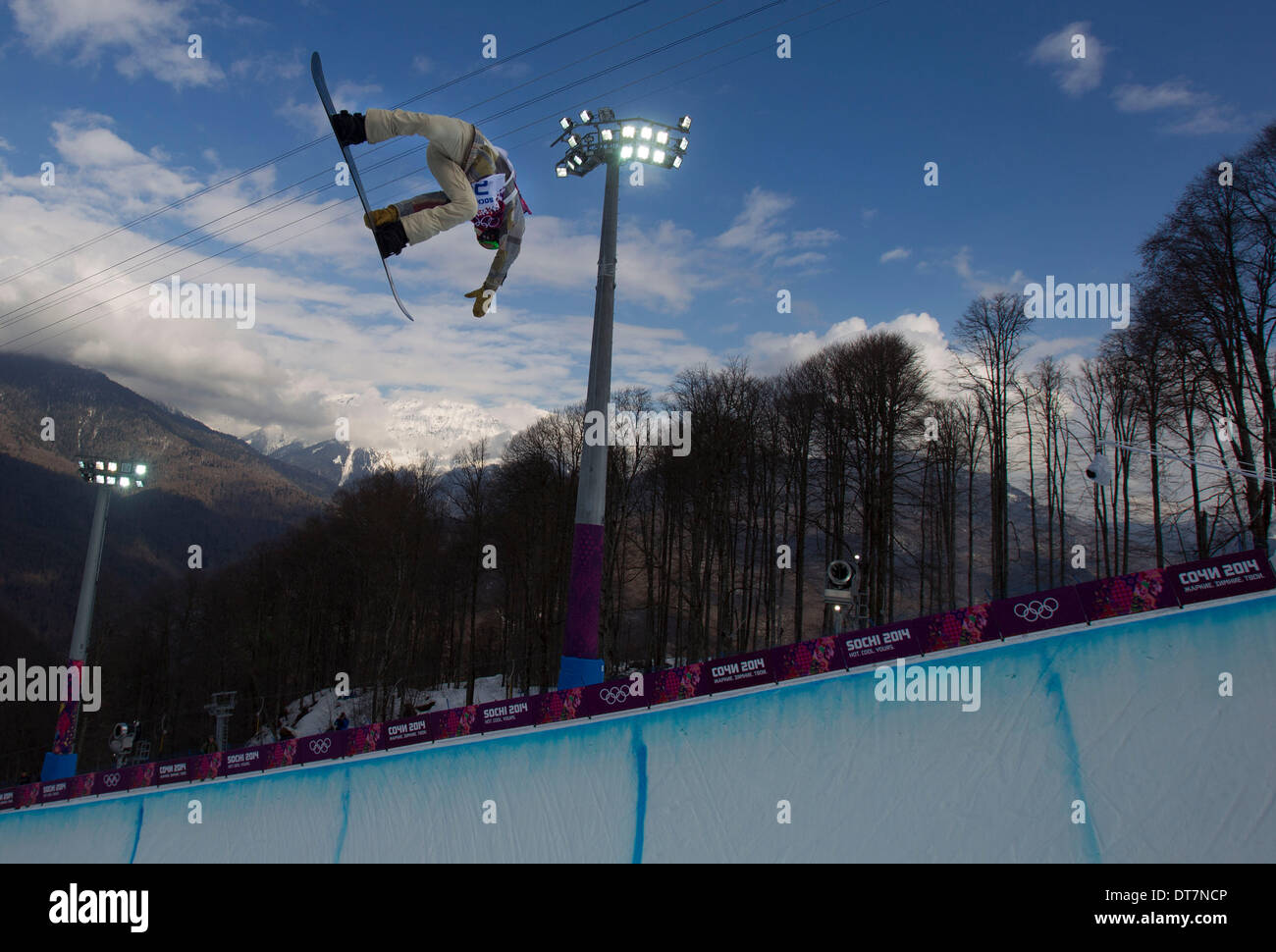 Sochi 2014 half pipe hi-res stock photography and images - Alamy