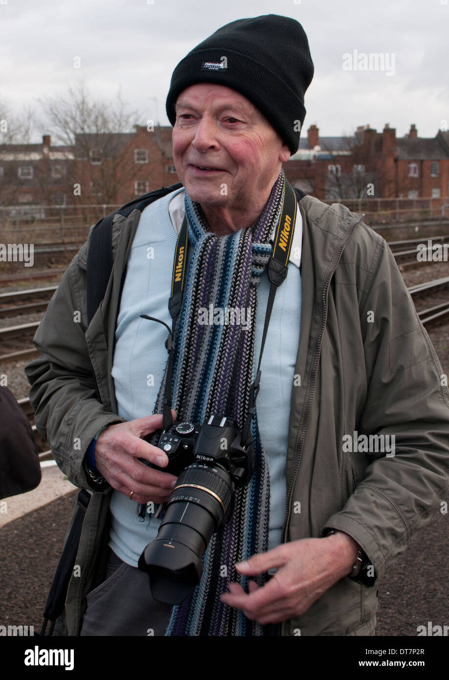 Patrick Kingston, author of the book "Royal Trains Stock Photo - Alamy