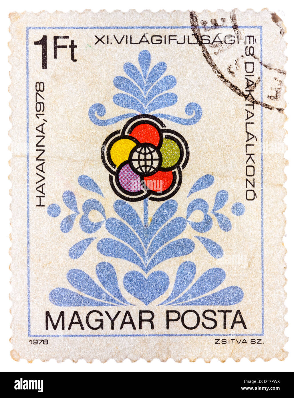 Postage stamp hungary hi-res stock photography and images - Alamy