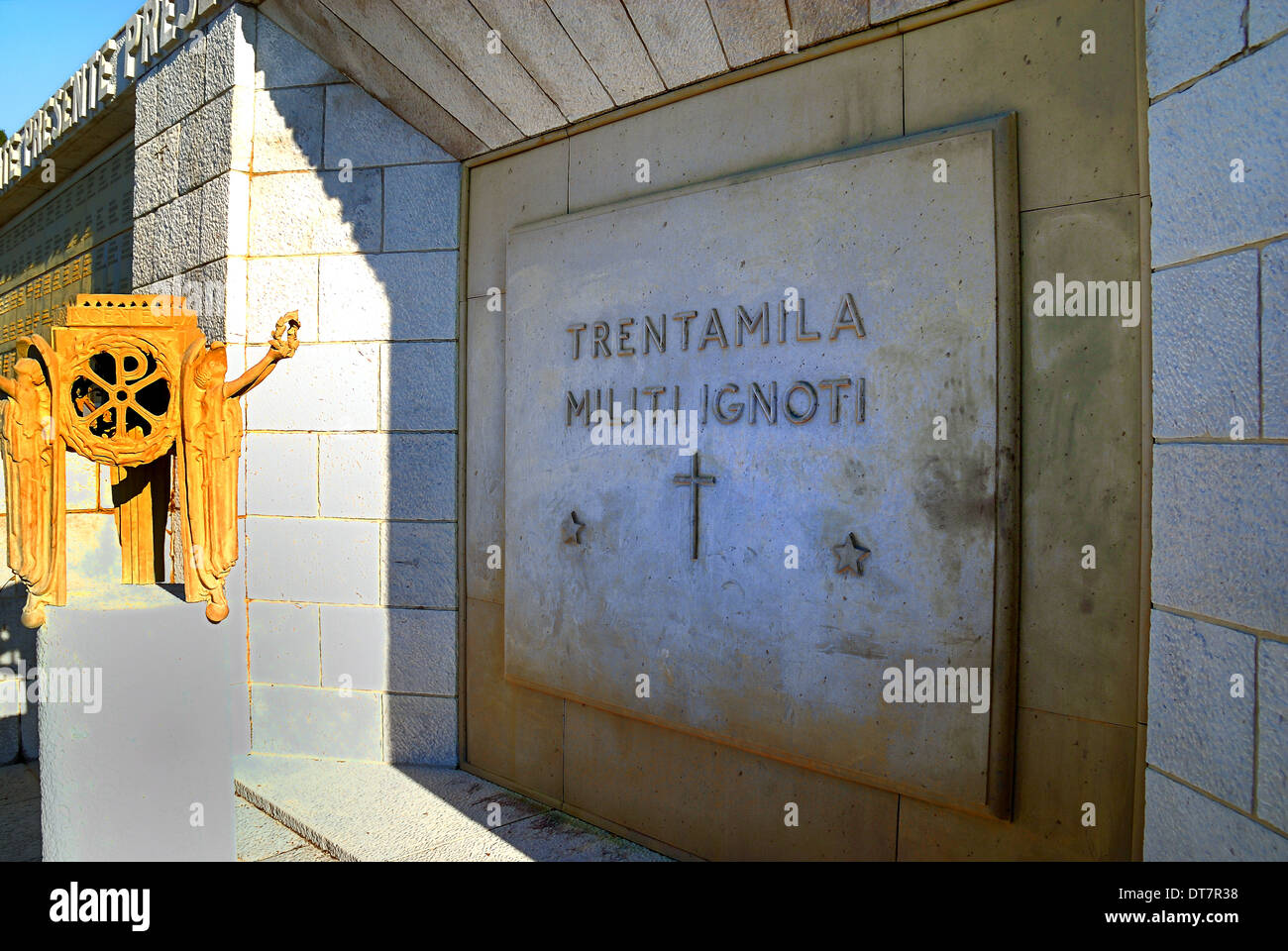 The WWI Italian military memorial of Redipuglia, Friuli Venezia Giulia ...