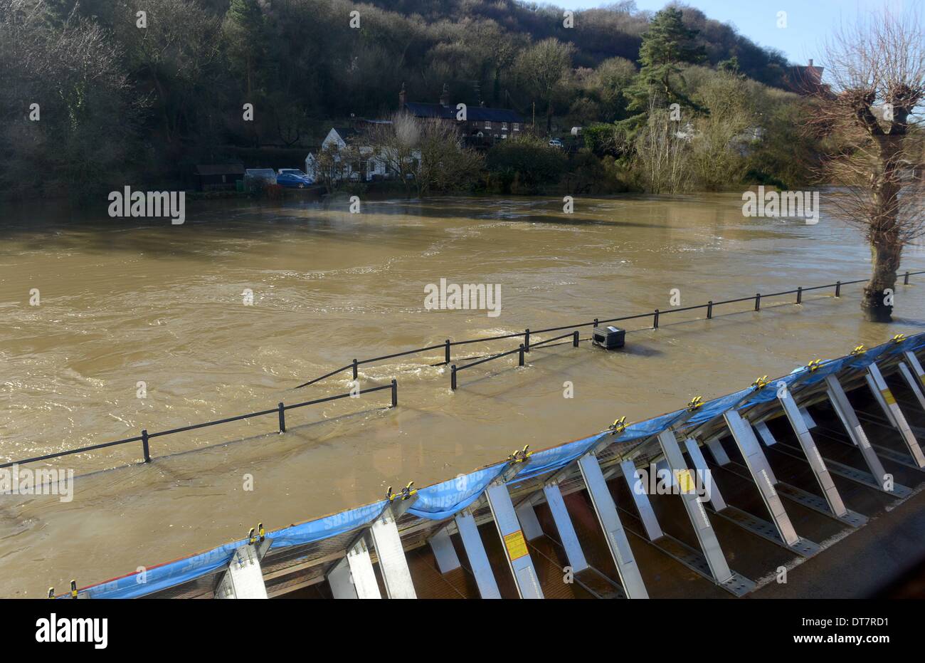 Ironbridge flood barrier hi-res stock photography and images - Alamy