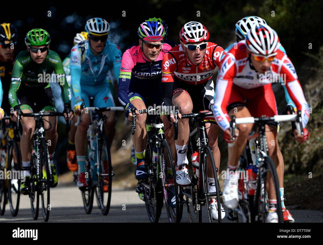 American Cyclist Chris Horner in the 2014 Challenge Majorca Cycling ...