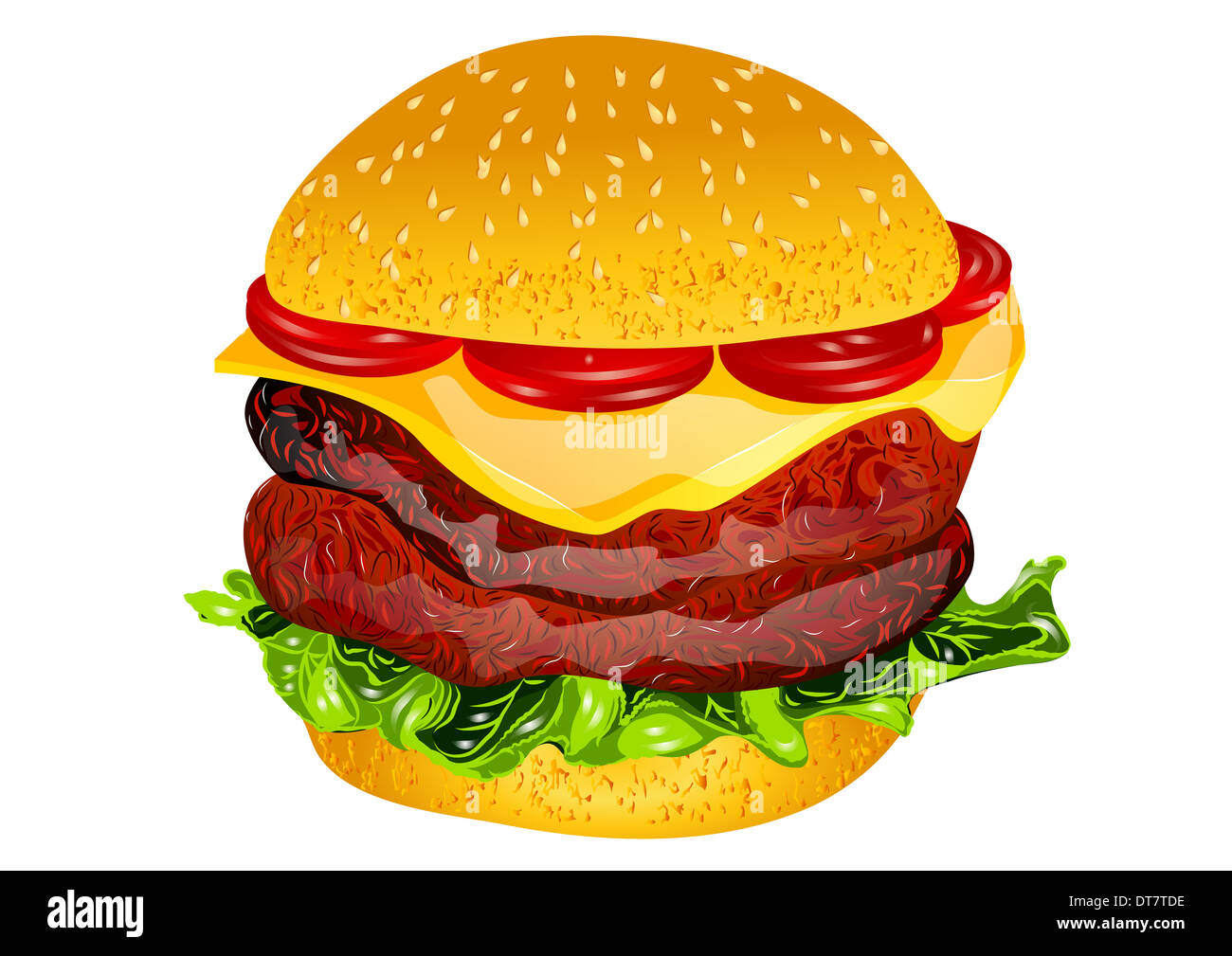 Whopper hamburger Cut Out Stock Images & Pictures - Alamy
