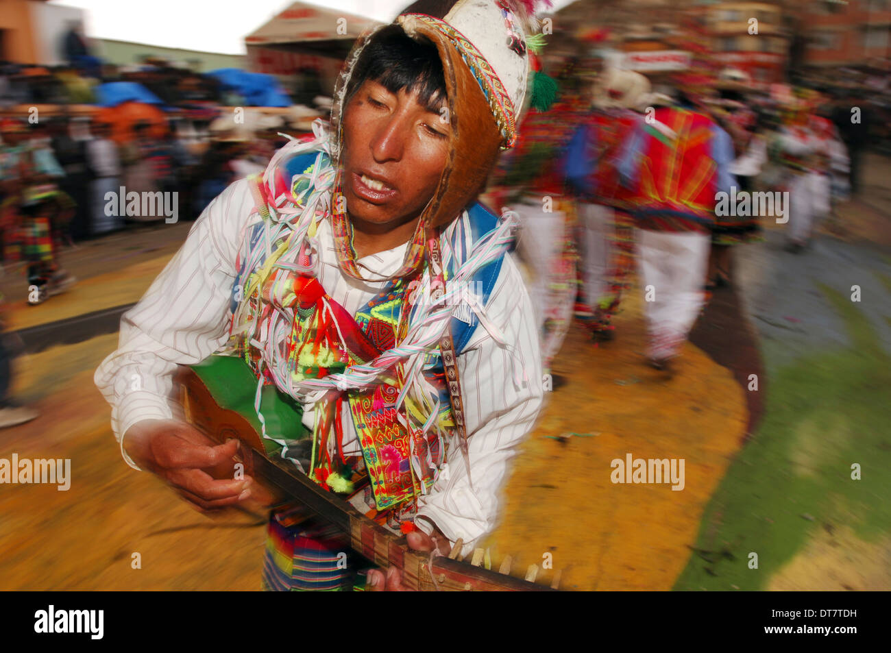 A group of dancers and musicians during the celebration of the Anata ...
