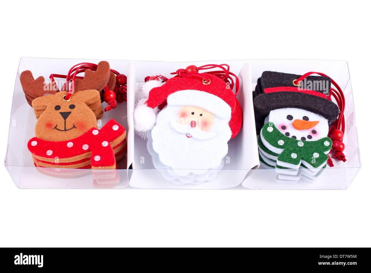 Box christmas ornaments on Cut Out Stock Images & Pictures - Alamy