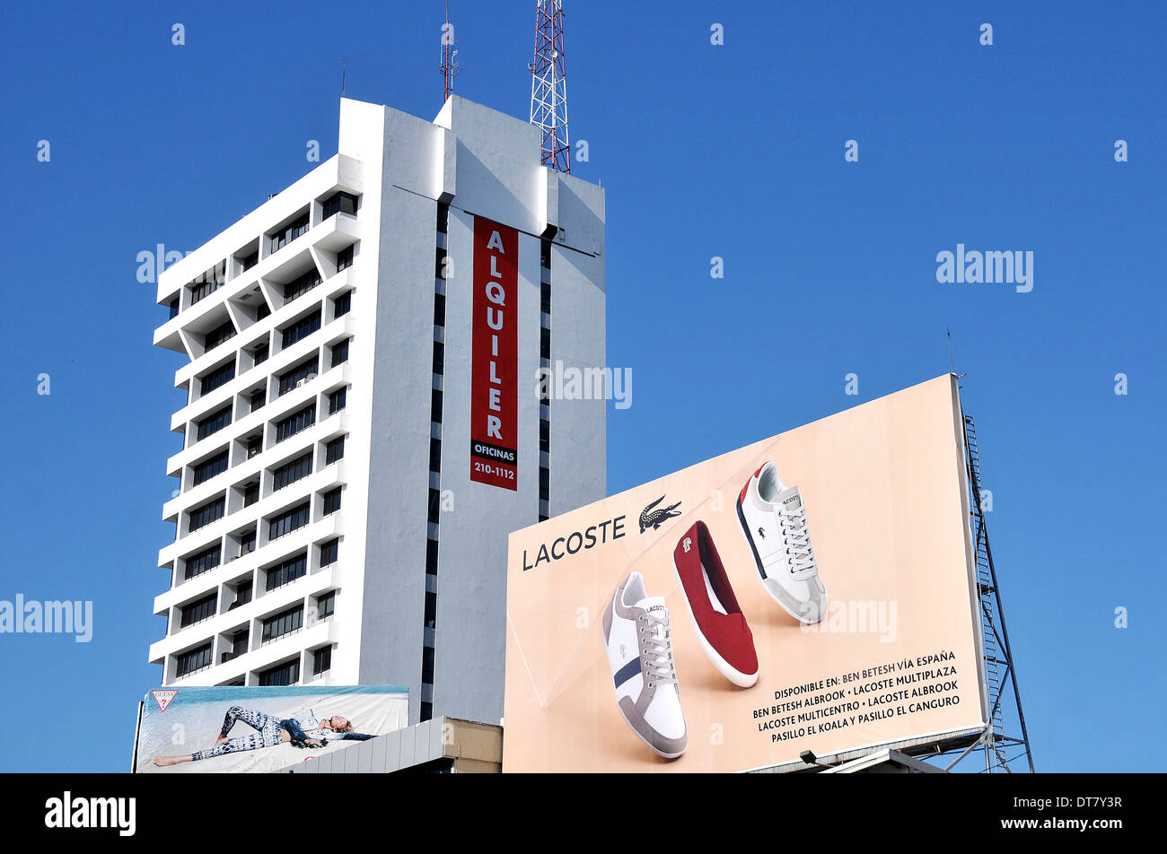 Lacoste advertising Panama city Panama Stock Photo - Alamy