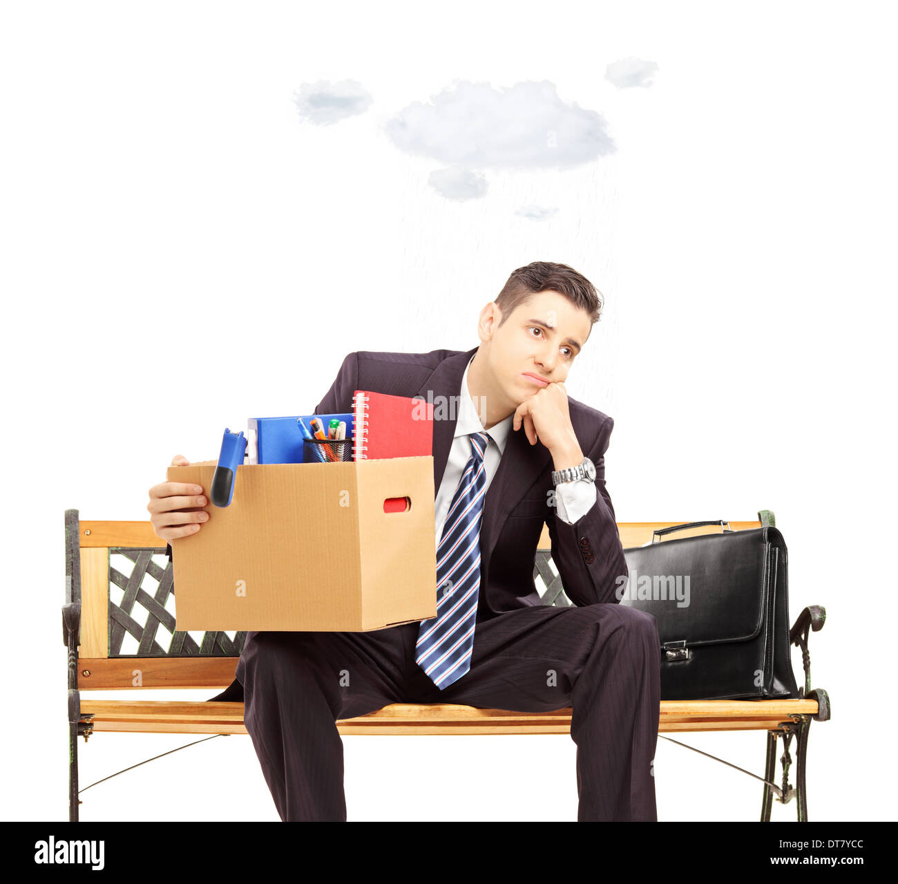 Sad young black guy Cut Out Stock Images & Pictures - Alamy