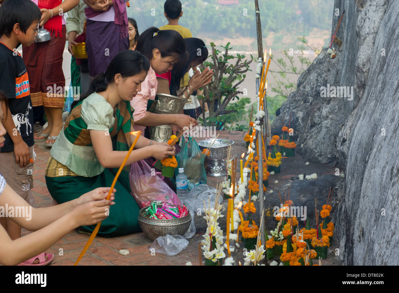Wat tham phousi hi-res stock photography and images - Alamy