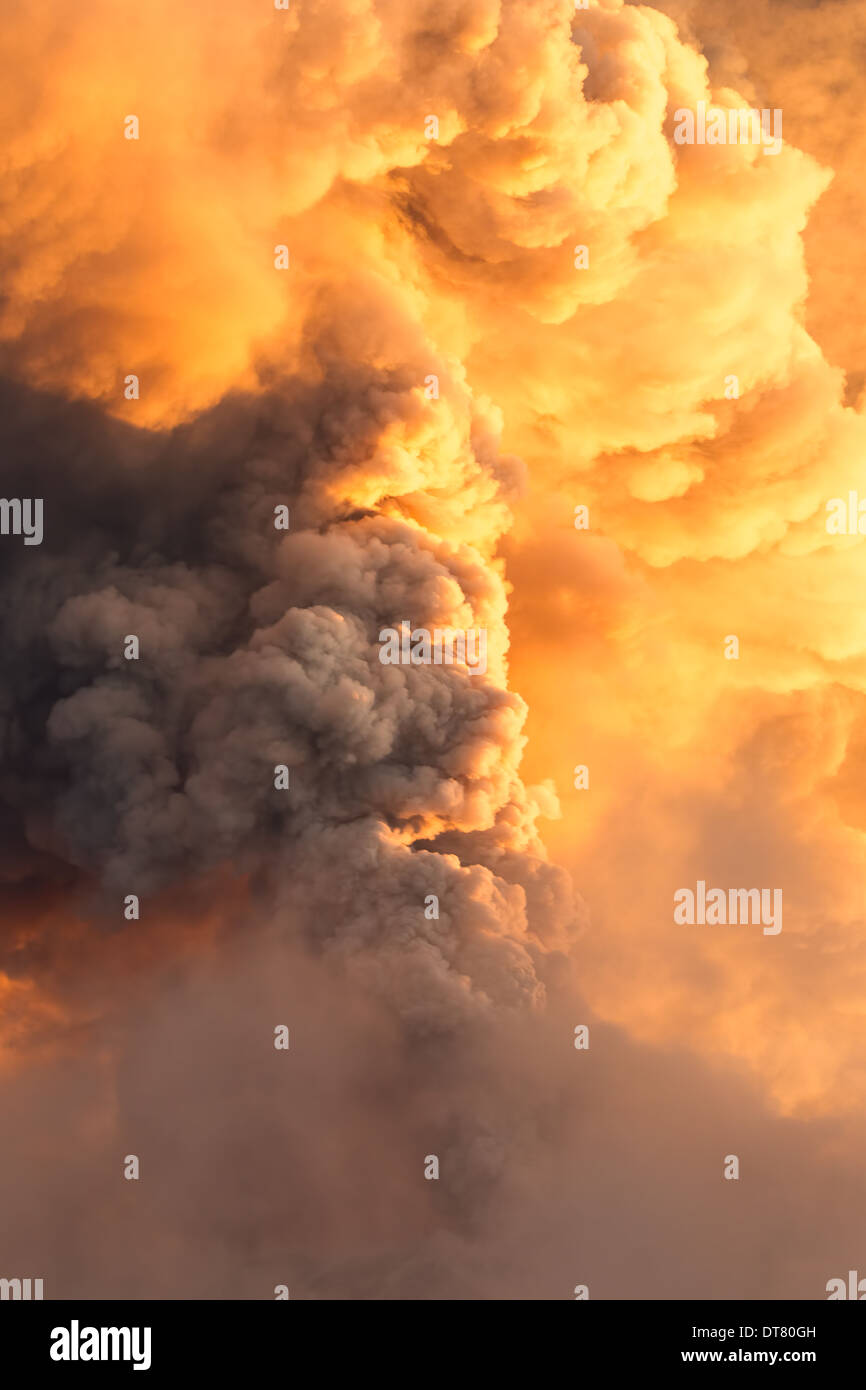Power Explosion Of Tungurahua Volcano On 1St Of February 2014 Ecuador ...