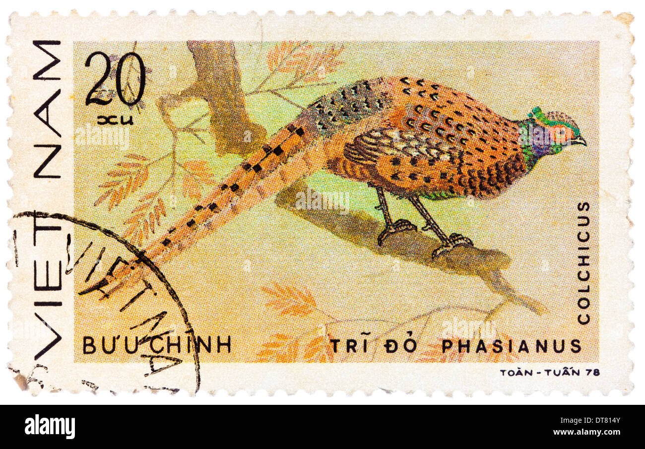 Vietnam postage stamp hi-res stock photography and images - Alamy