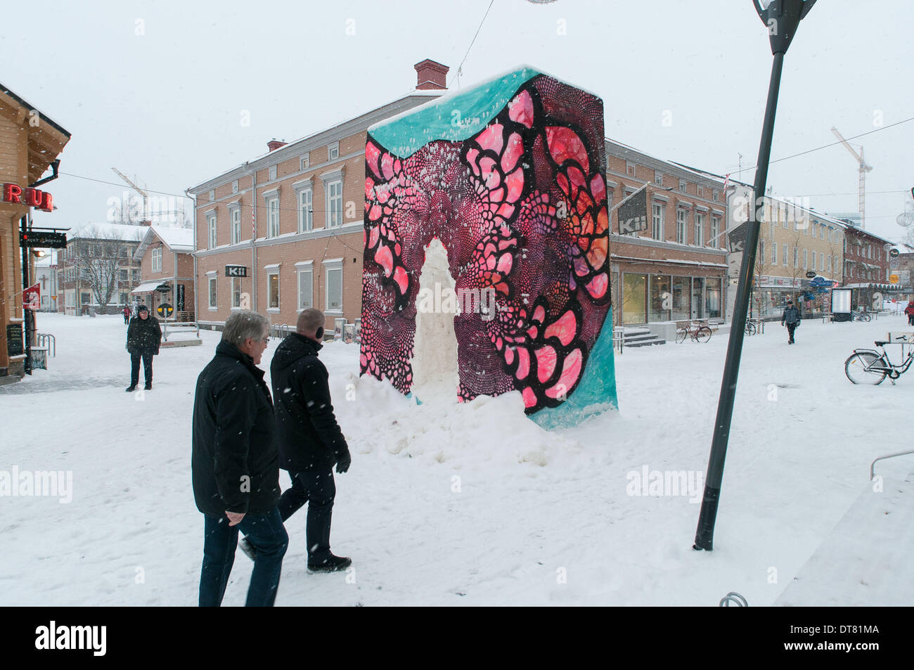 Umea, Vasterbotten, Sweden. 1st Feb, 2014. 1 February 2014, Umea ...