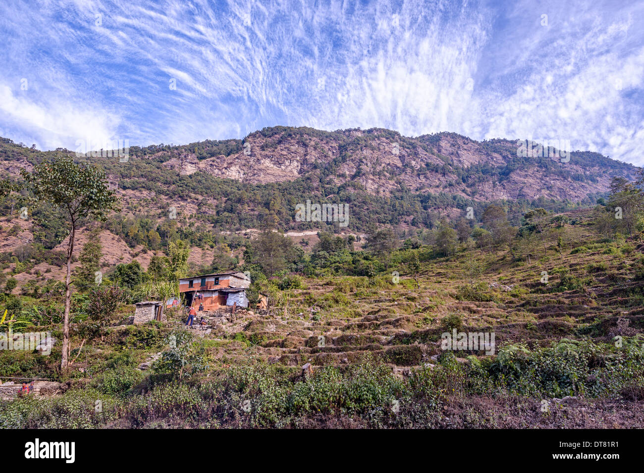 House himalayas in nepal hi-res stock photography and images - Alamy