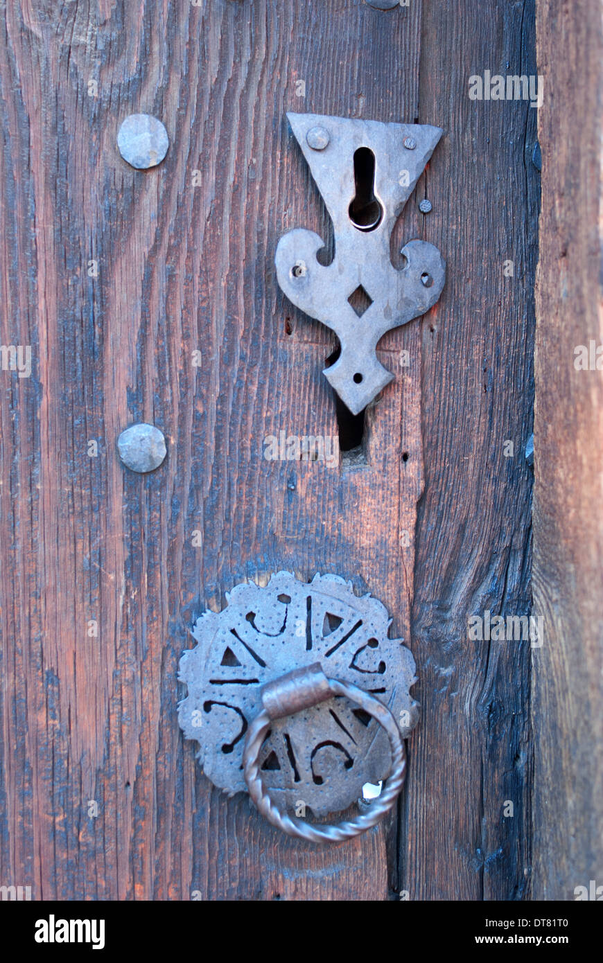 old door lock Stock Photo - Alamy