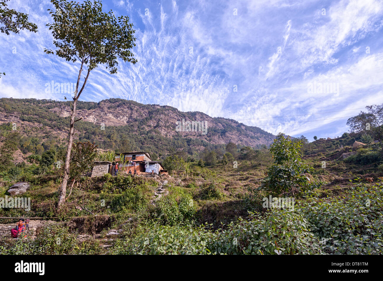 House himalayas in nepal hi-res stock photography and images - Alamy