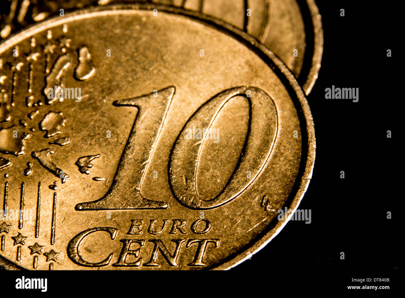 macro of a coin Stock Photo - Alamy