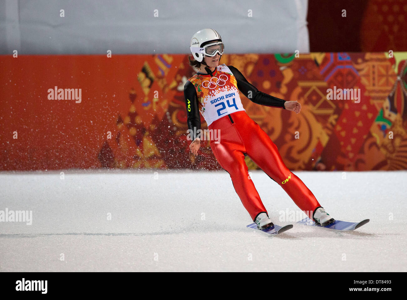 Sochi, Russia. 11th Feb, 2014. France's Coline Mattel wins the bronze ...