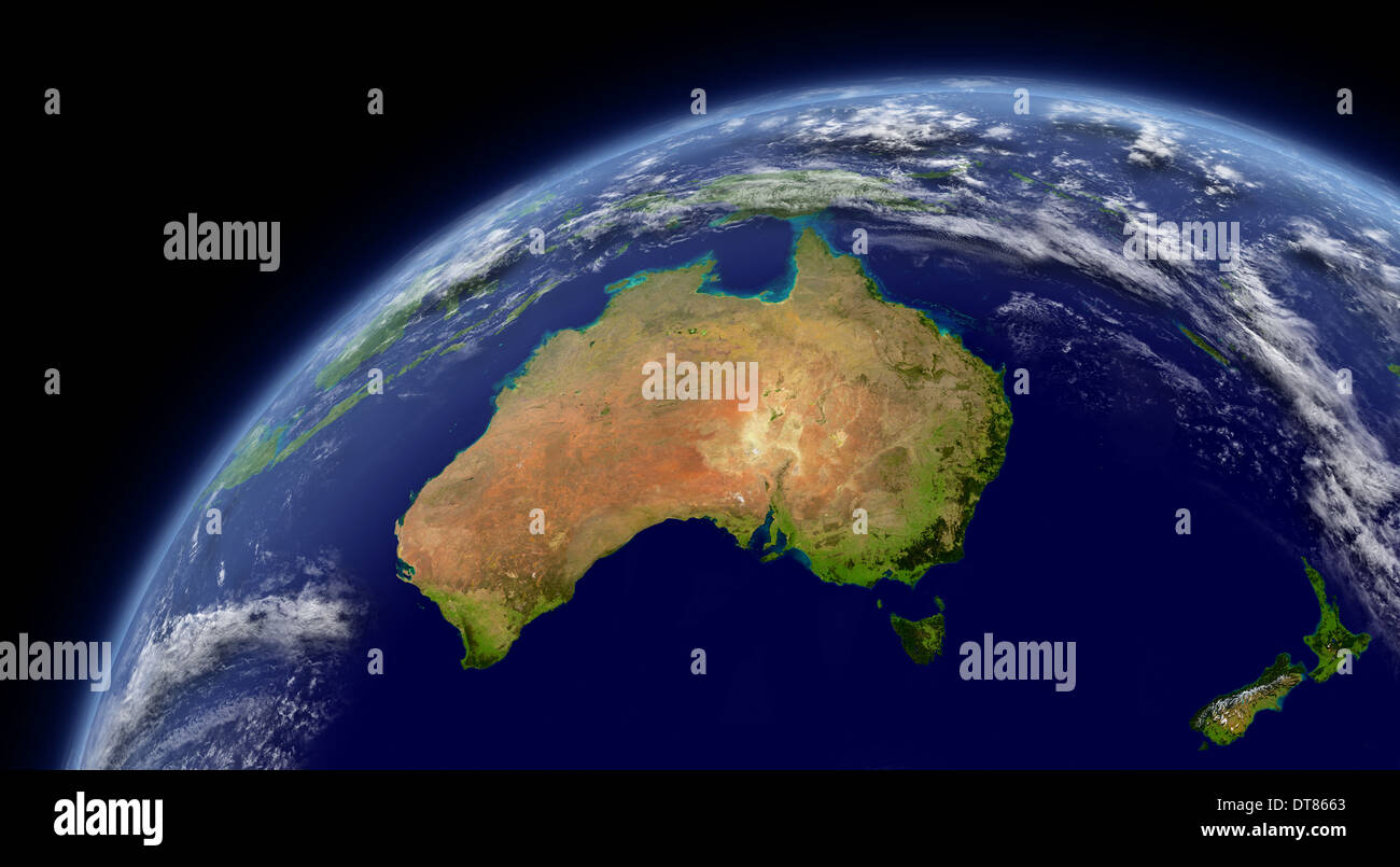 Planet earth australia hi-res stock photography and images - Alamy