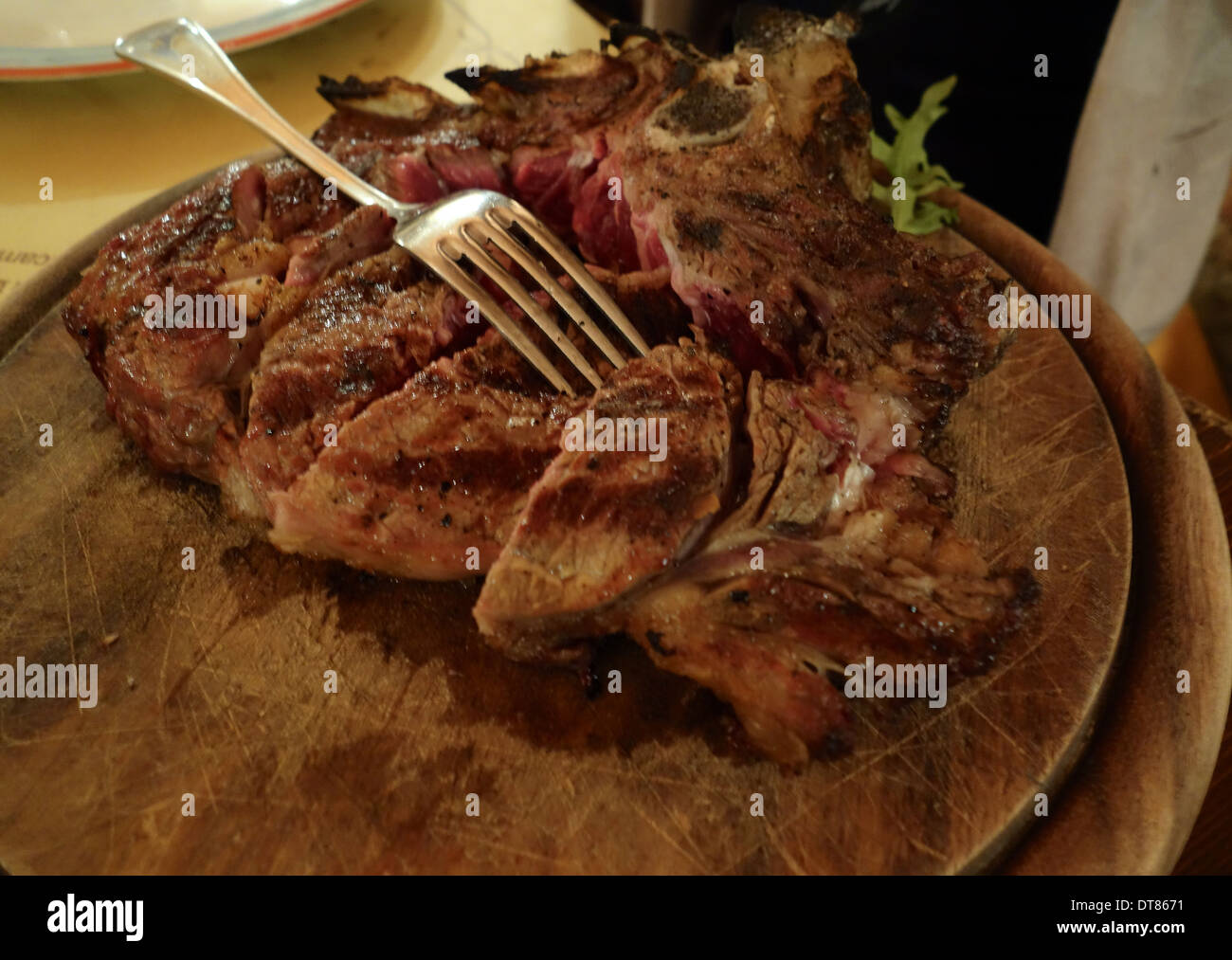 Rare steak cut slices hi-res stock photography and images - Alamy
