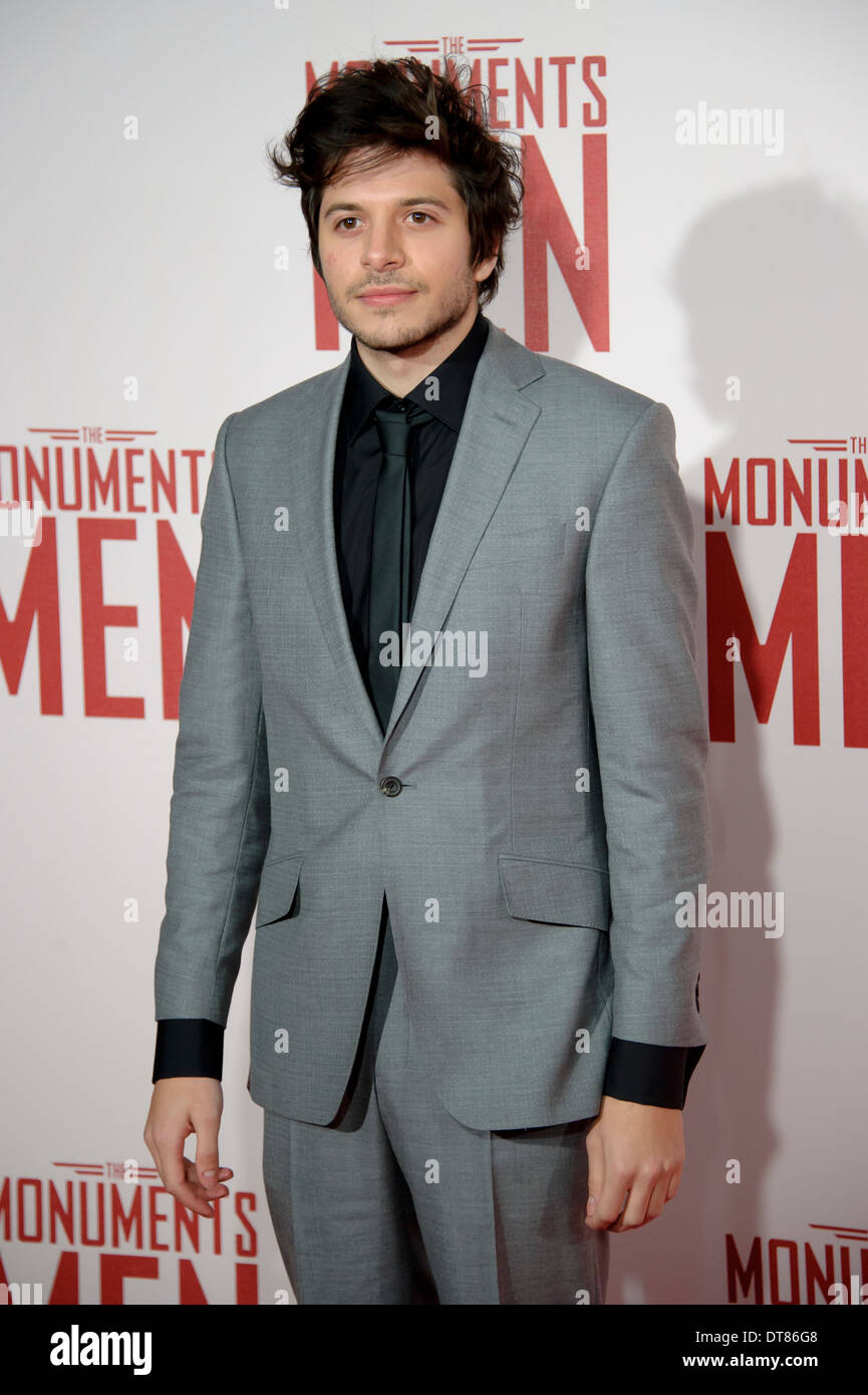 Dimitri Leonidas arrives for the UK Premiere of "The Monuments Men" at ...