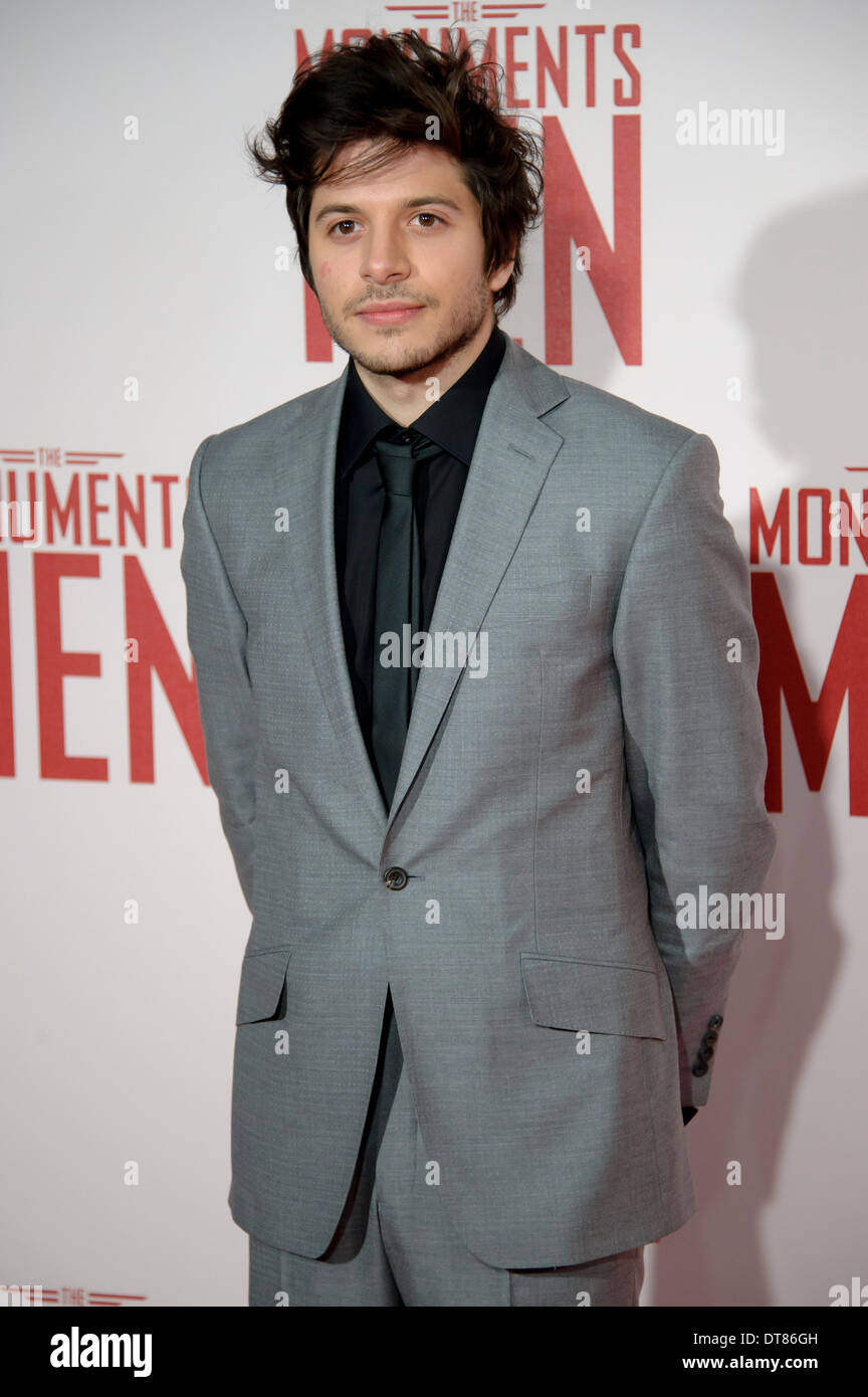 Dimitri Leonidas arrives for the UK Premiere of "The Monuments Men" at ...