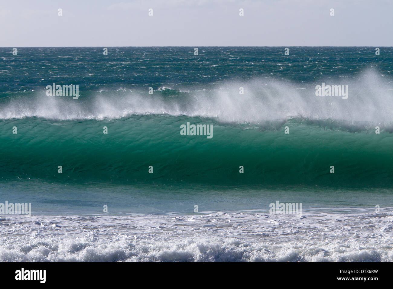 Mallorca Big waves sea Balearic island Spain Mediterranean Stock Photo ...