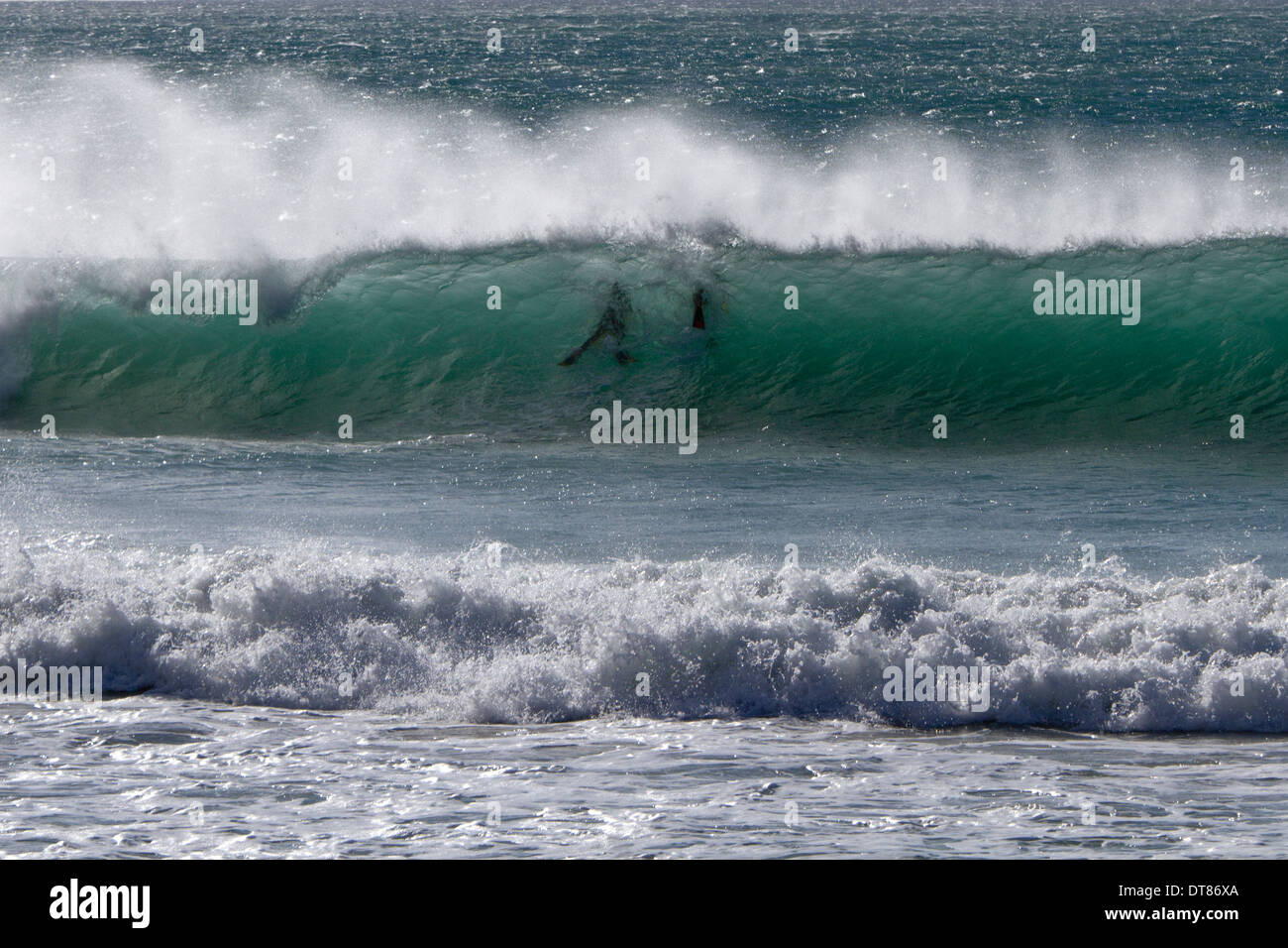 Mallorca Big waves sea Balearic island Spain Mediterranean Stock Photo ...