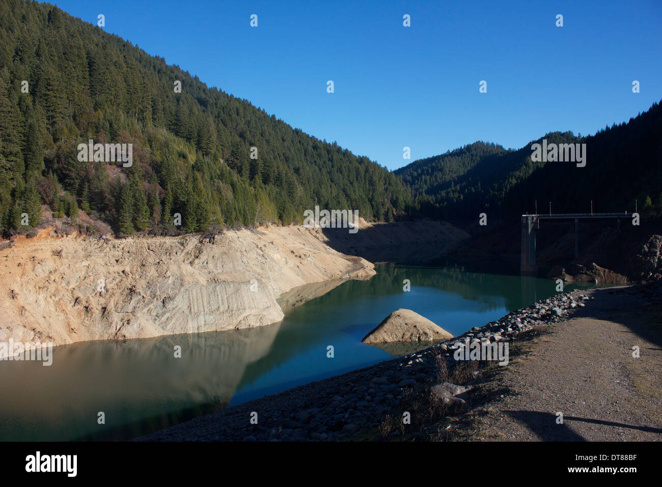 Blue River Reservoir Stock Photo - Alamy