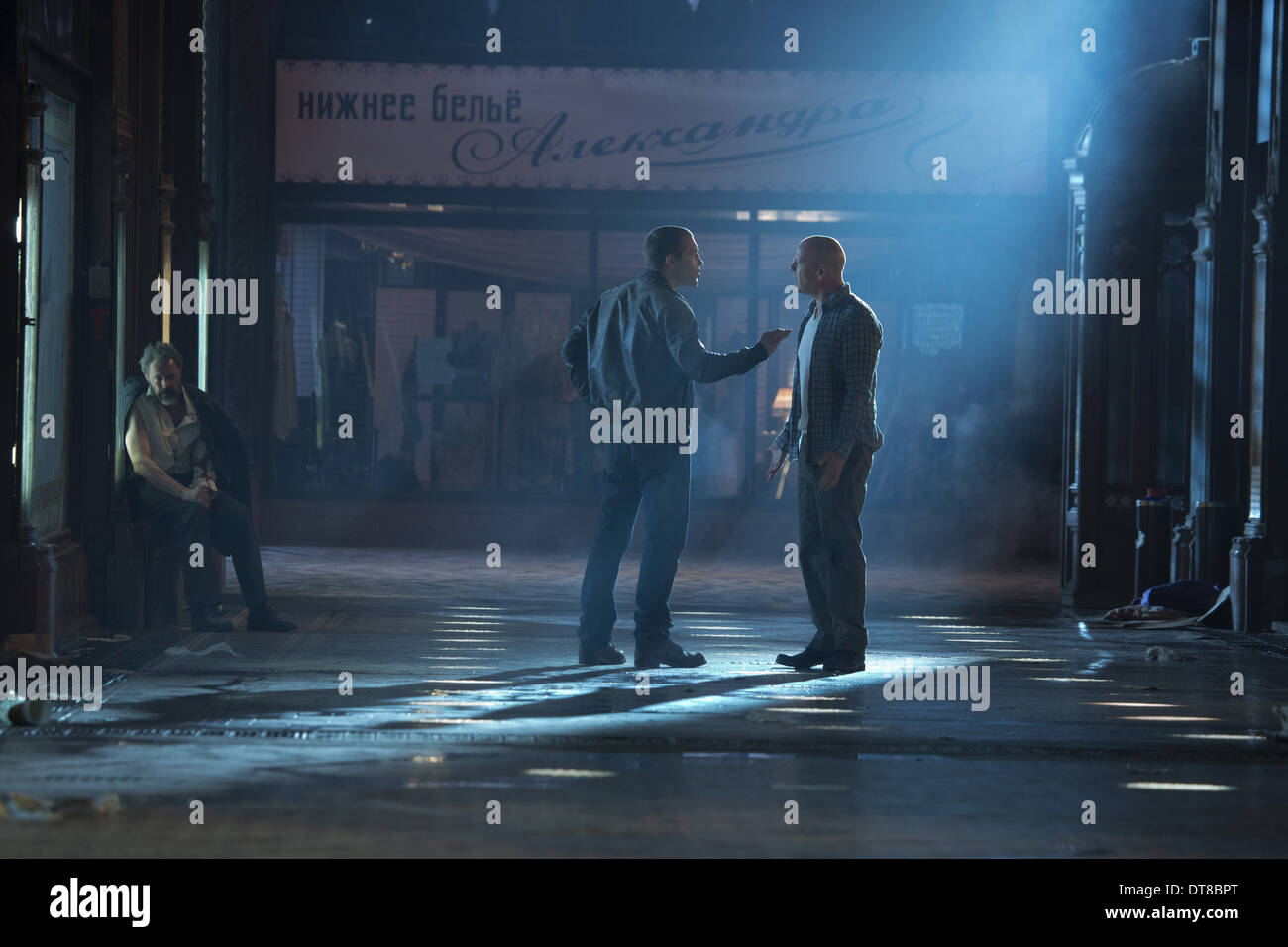 Jai Courtney Bruce Willis Sebastian Koch High Resolution Stock ...