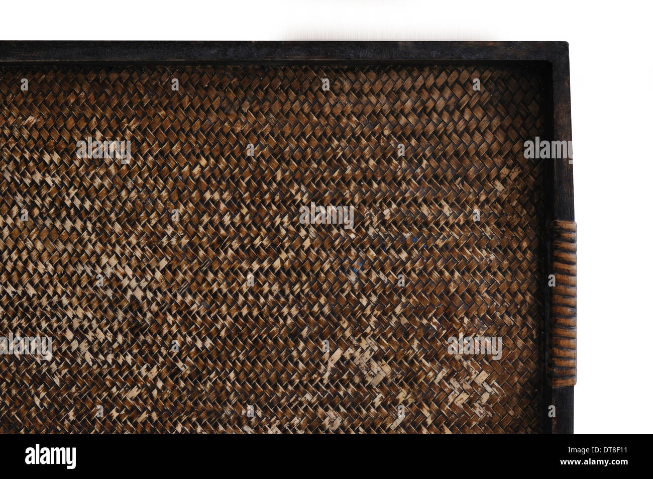 Bamboo texture tray Stock Photo - Alamy