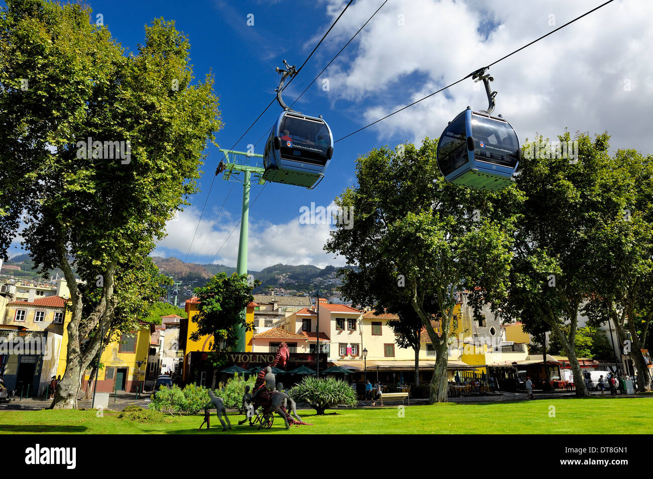 Madeira cable car hi-res stock photography and images - Alamy