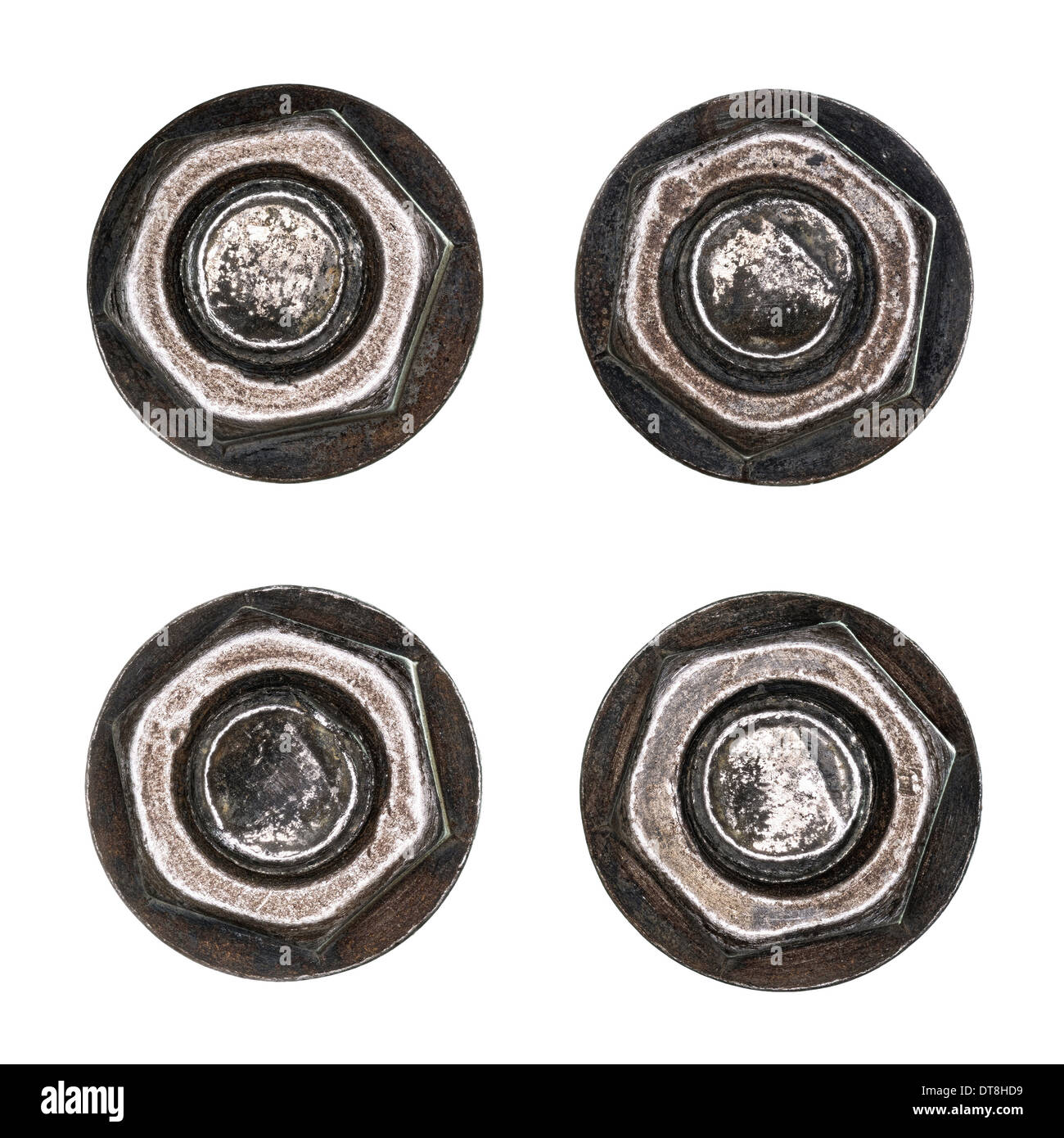 Bolts isolated on white Stock Photo - Alamy