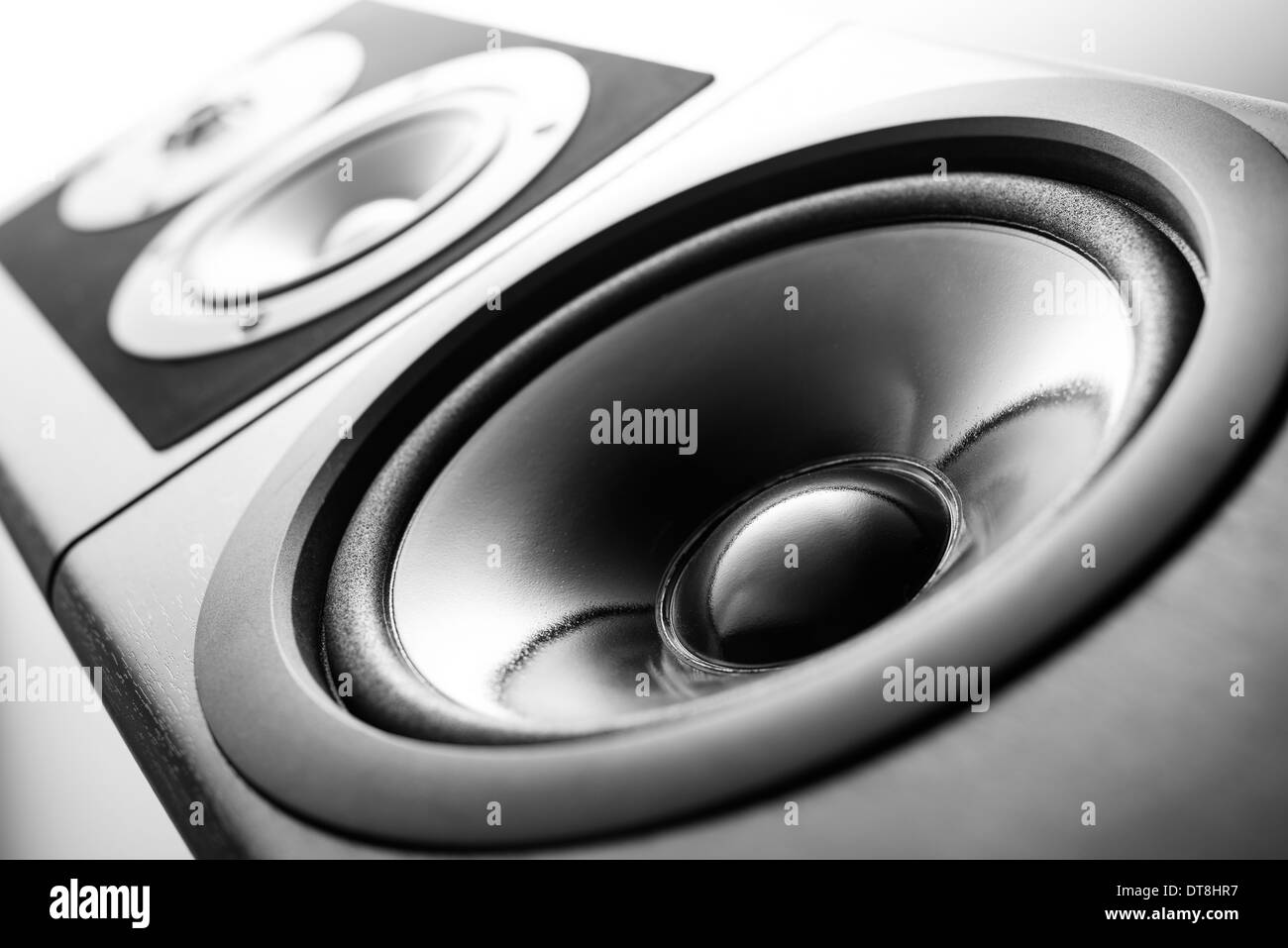 Stereo audio Black and White Stock Photos & Images - Alamy