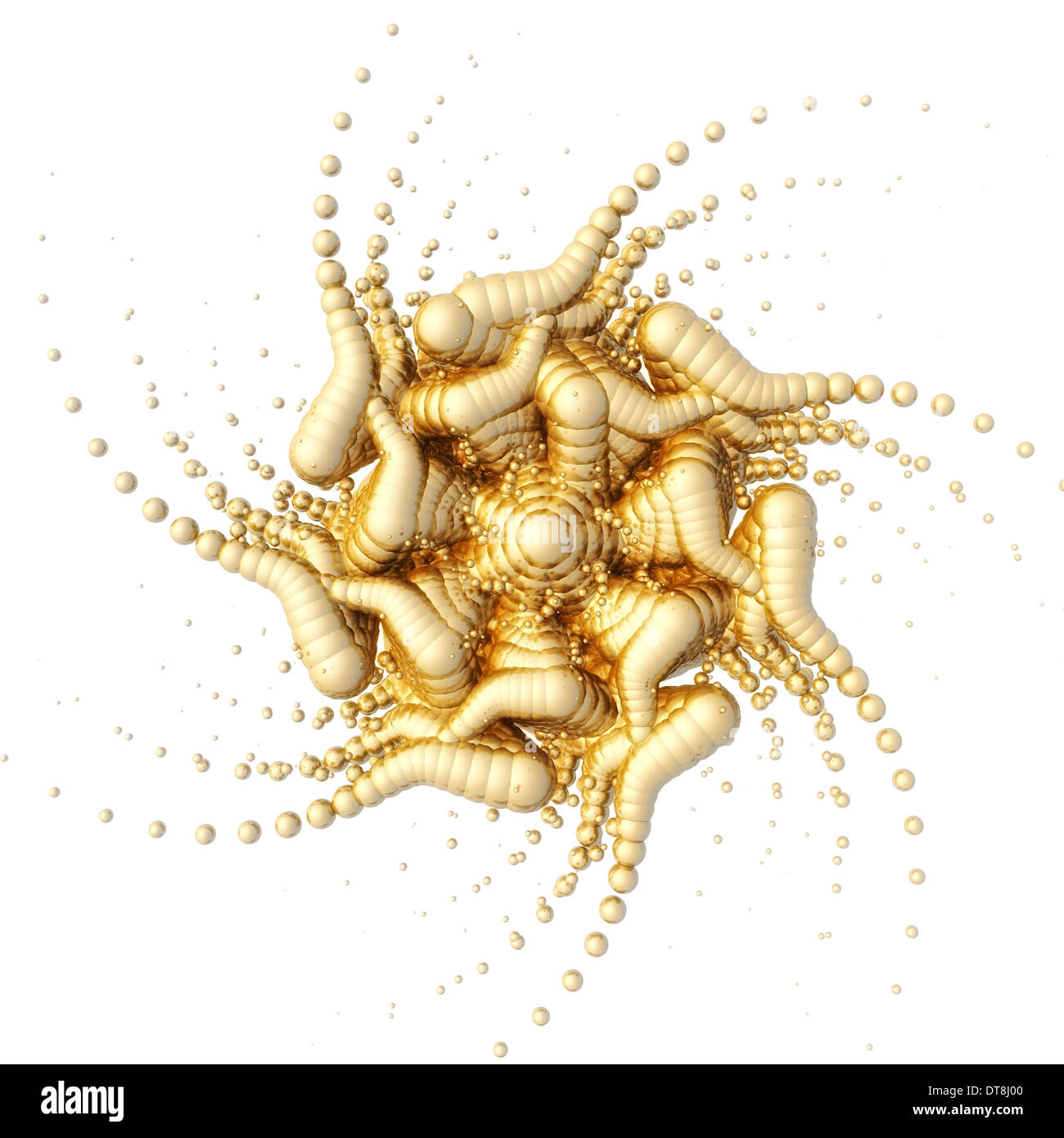 Visualization of a fractal Structure Stock Photo - Alamy