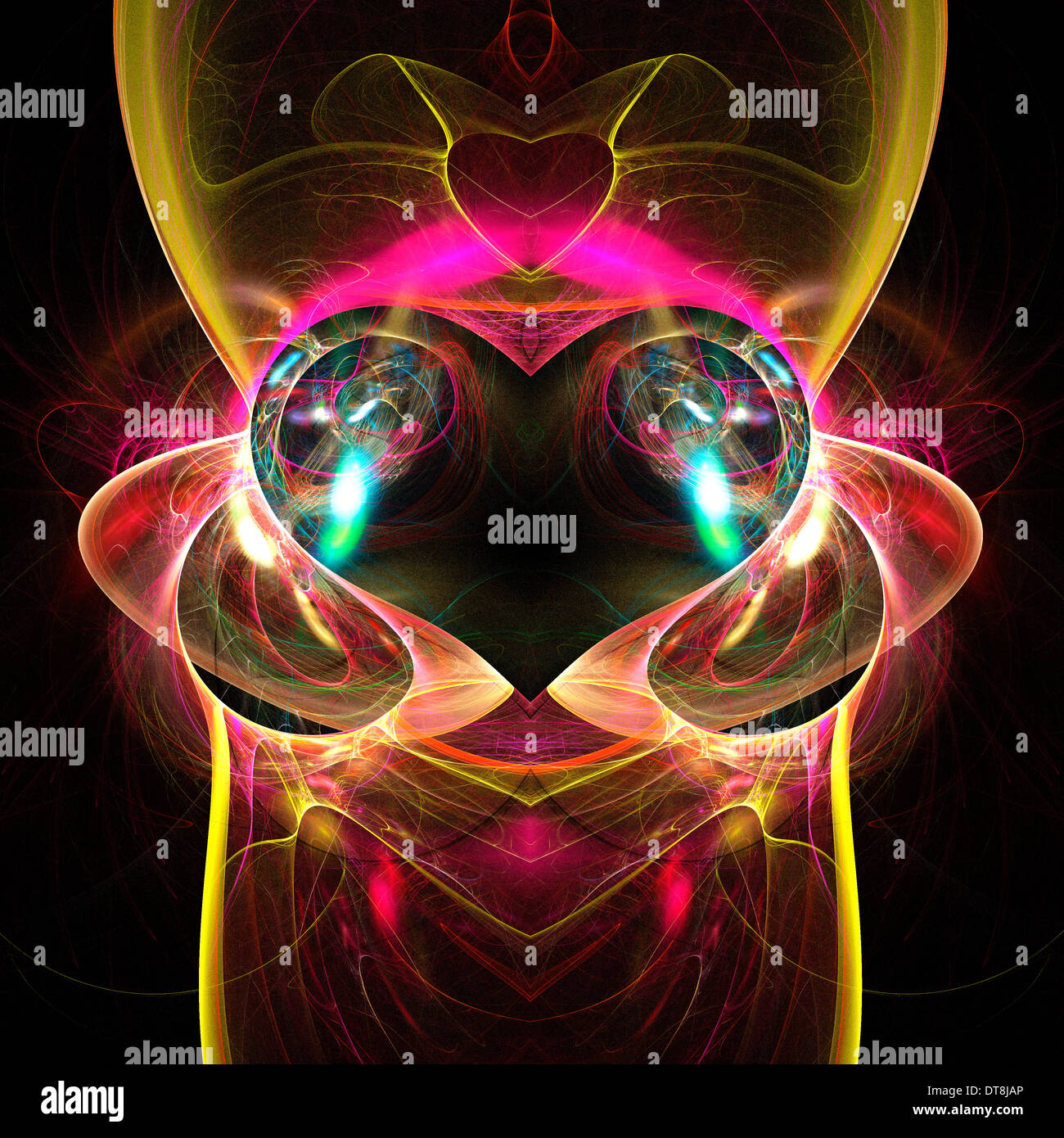 Digital Visualization of a Fractal Stock Photo - Alamy