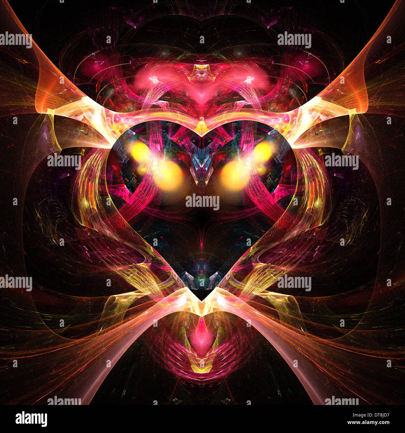 Digital Visualization of a Fractal Stock Photo - Alamy